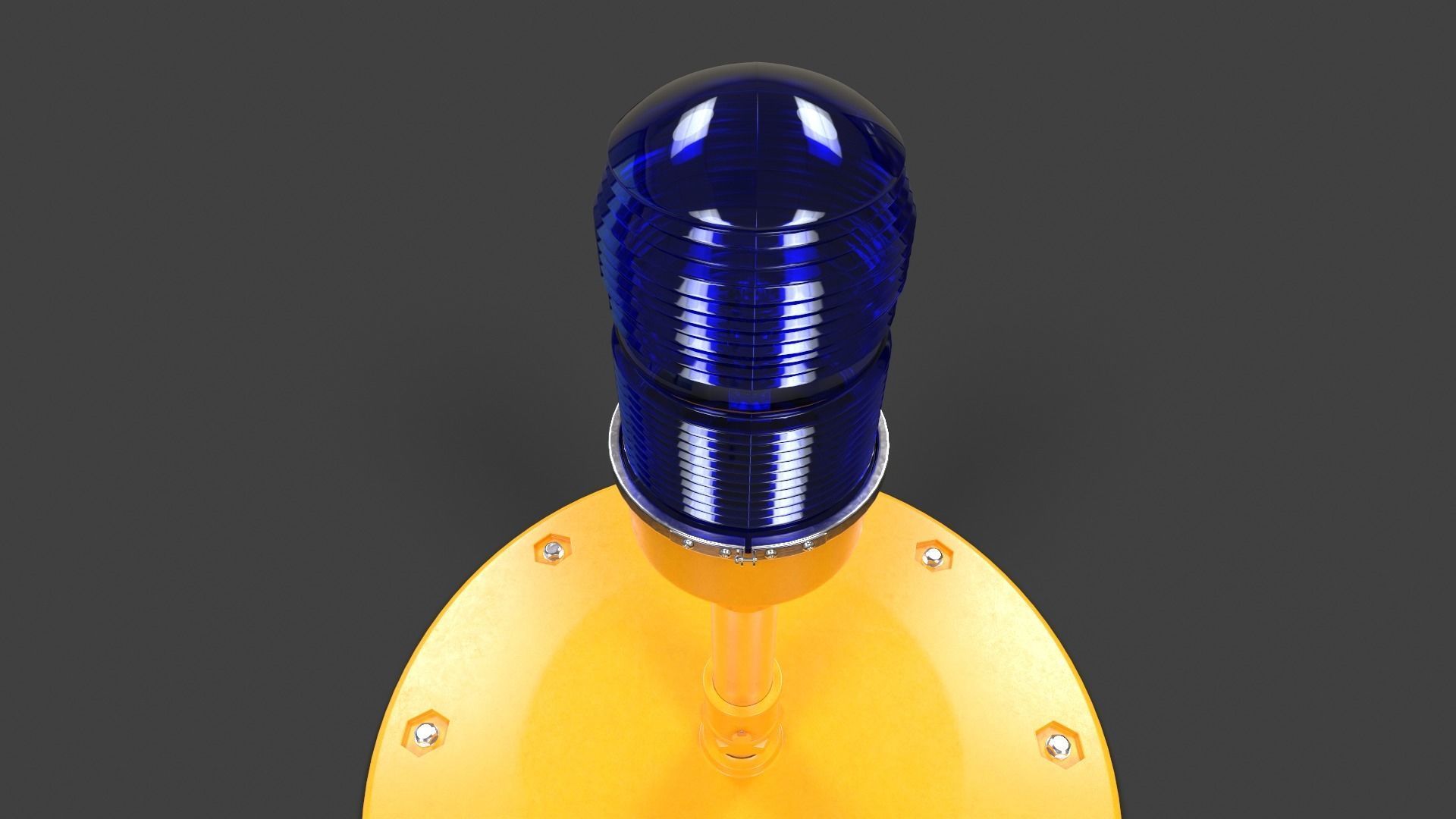 Runway Edge Light - High Poly 3D model | CGTrader