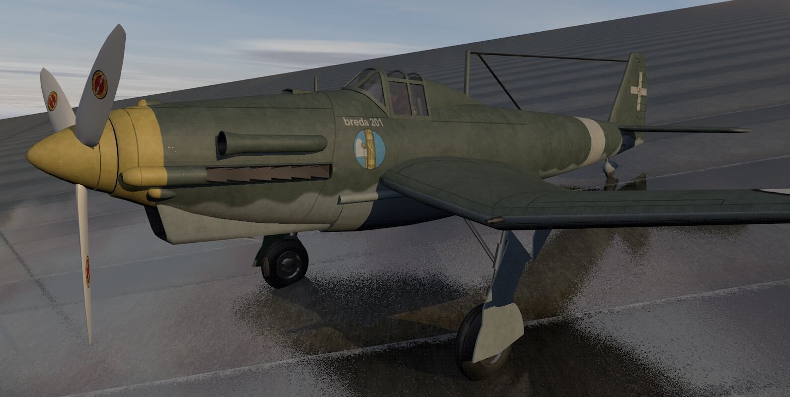 Breda Ba-201 3D model | CGTrader