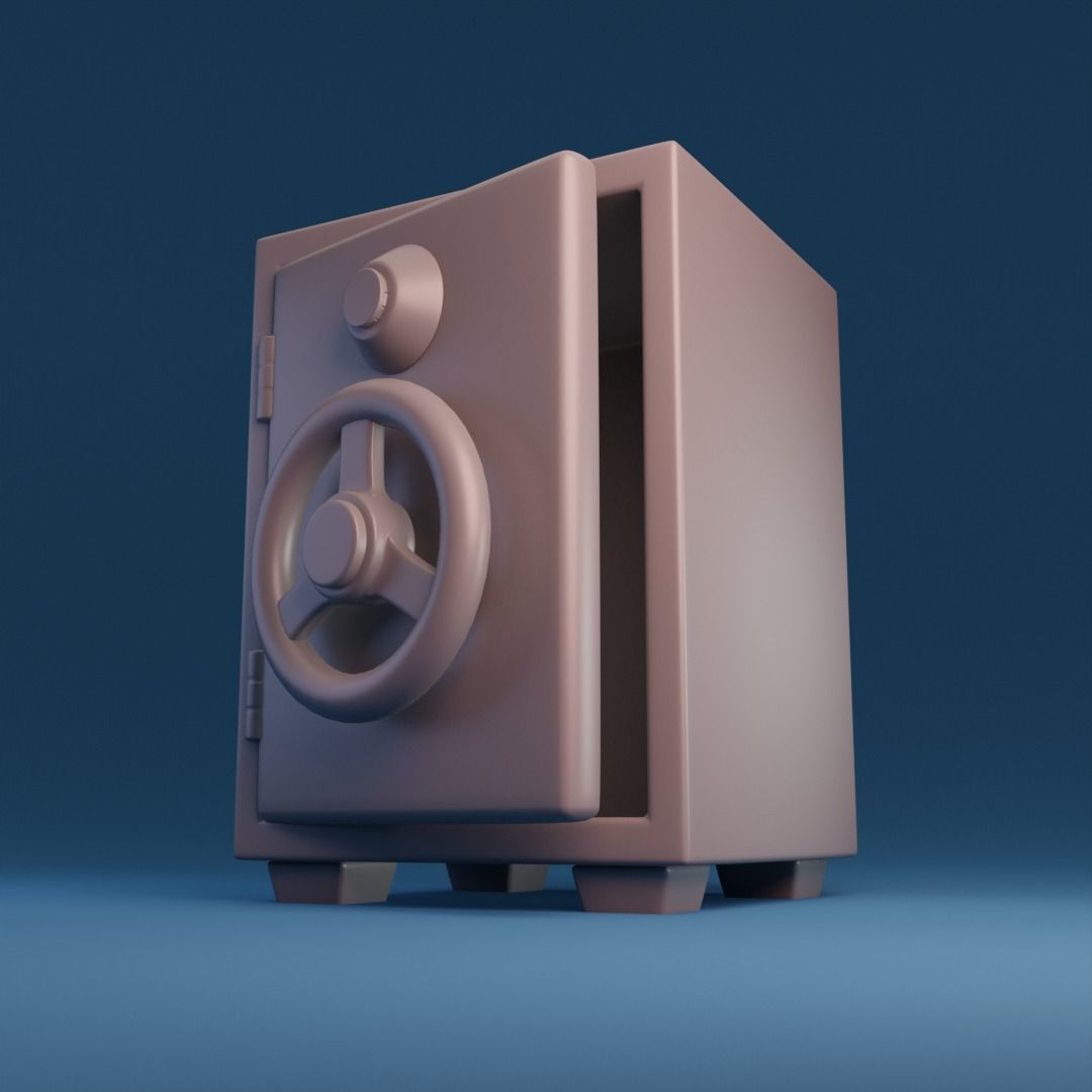 3D model Cartoon Safe VR / AR / low-poly | CGTrader