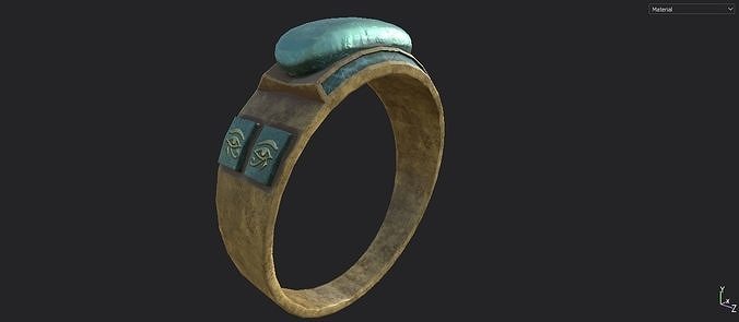 Ancient Ring 3D model | CGTrader