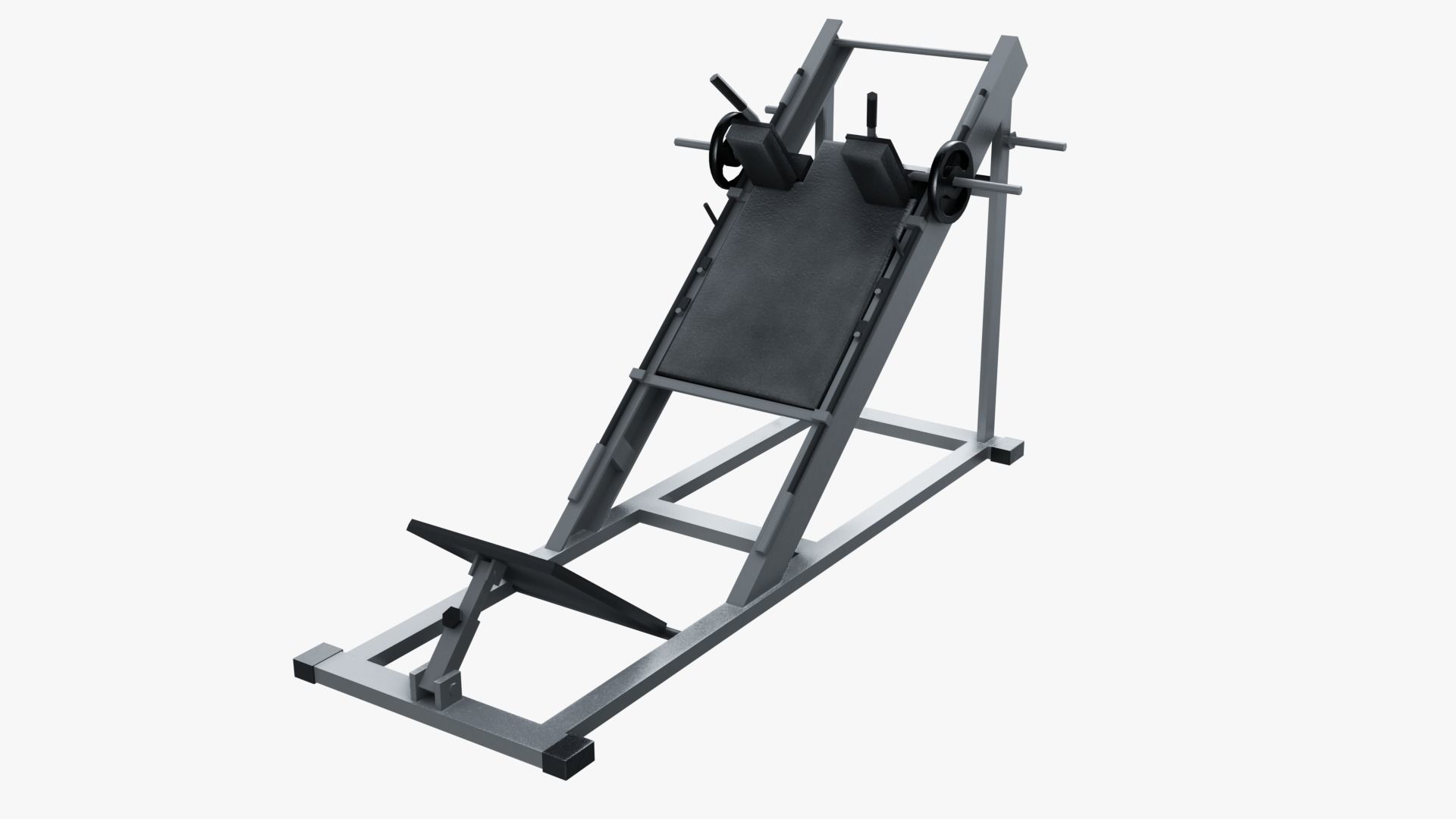 3D model Hack Squat Machine VR / AR / low-poly | CGTrader
