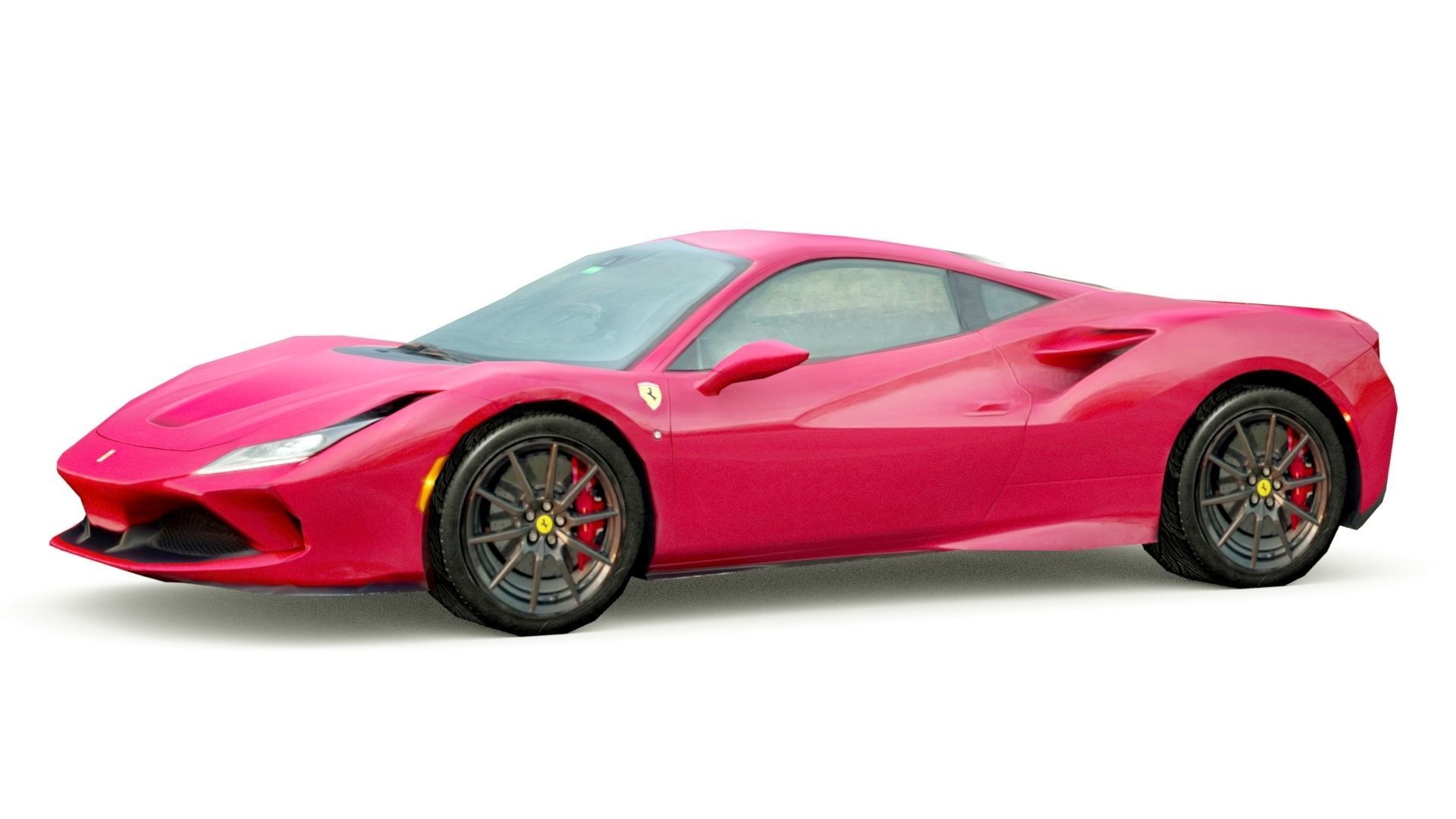 3D model Ferrari F8 Tributo 2021 lowpoly VR / AR / low-poly | CGTrader