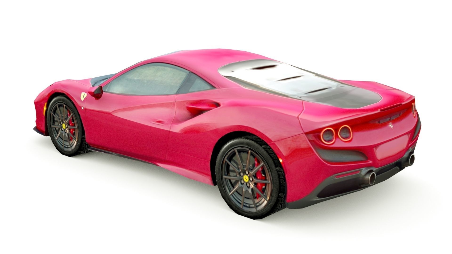 3D model Ferrari F8 Tributo 2021 lowpoly VR / AR / low-poly | CGTrader