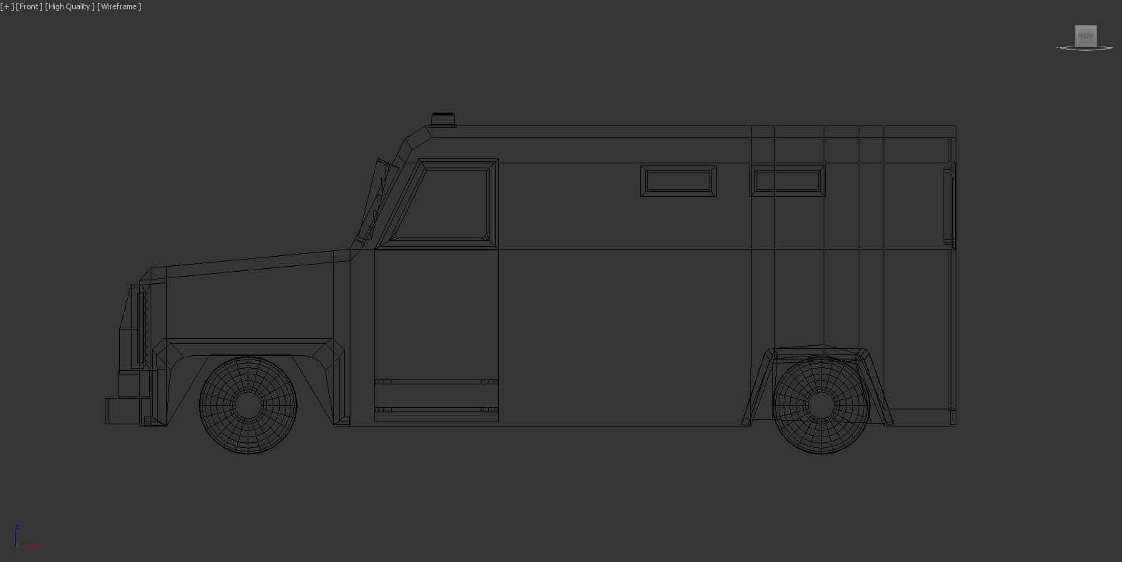 3D model Police Armored Truck SWAT Van 3D Model VR / AR / low-poly ...