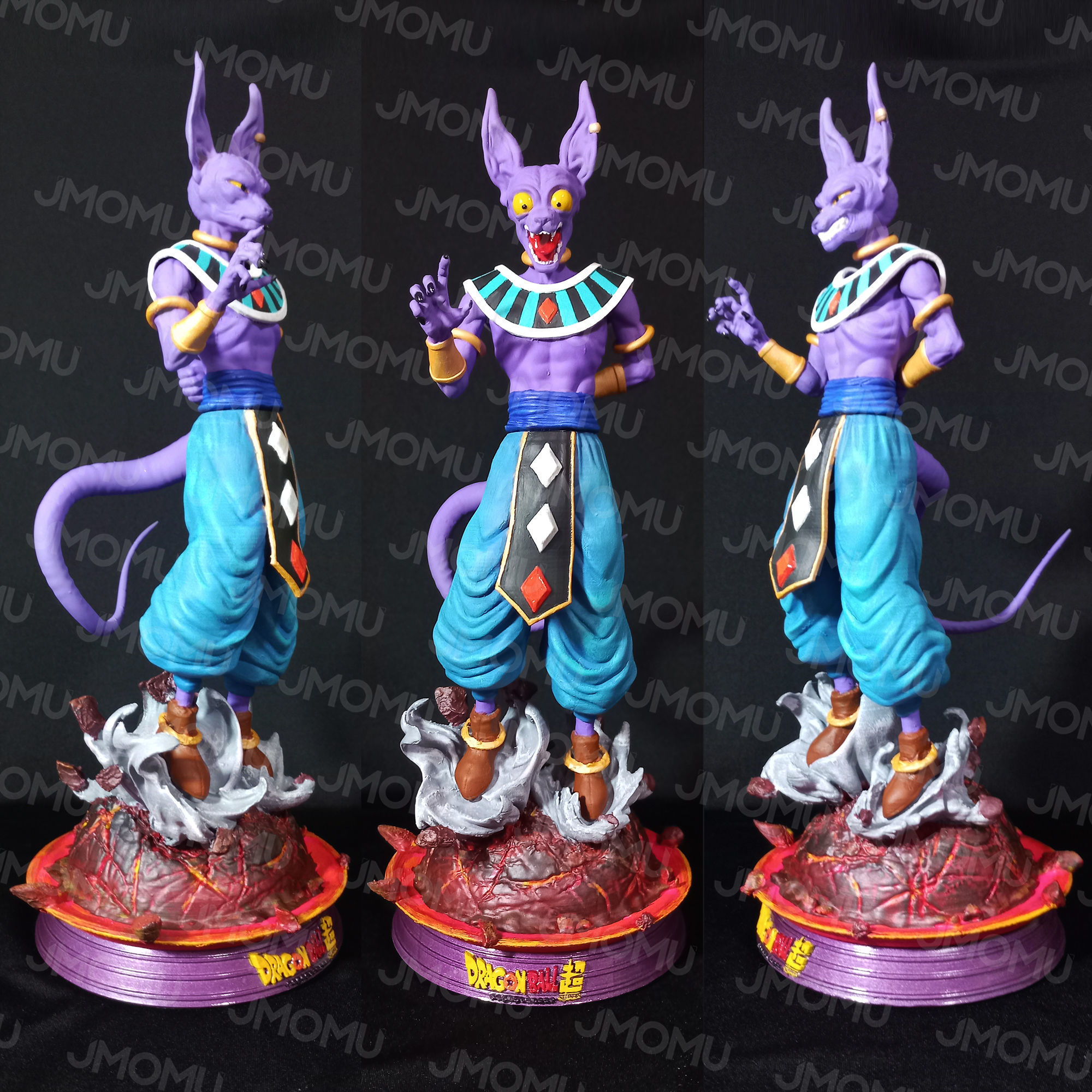 Beerus Figure 3D print model 3D model 3D printable | CGTrader
