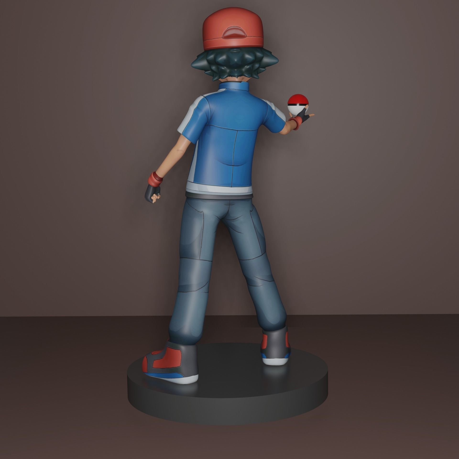 Ash Ketchum 3D model 3D printable | CGTrader