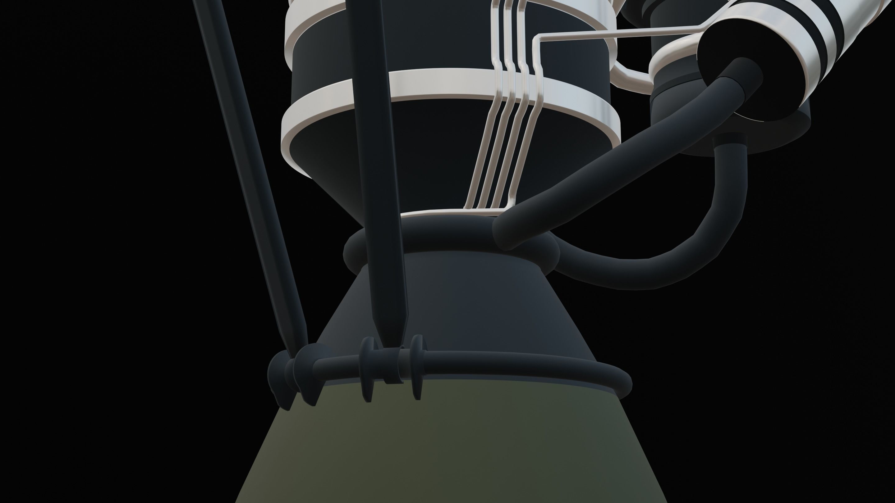 SpaceX Raptor Rocket Engine - Basic 3D model | CGTrader