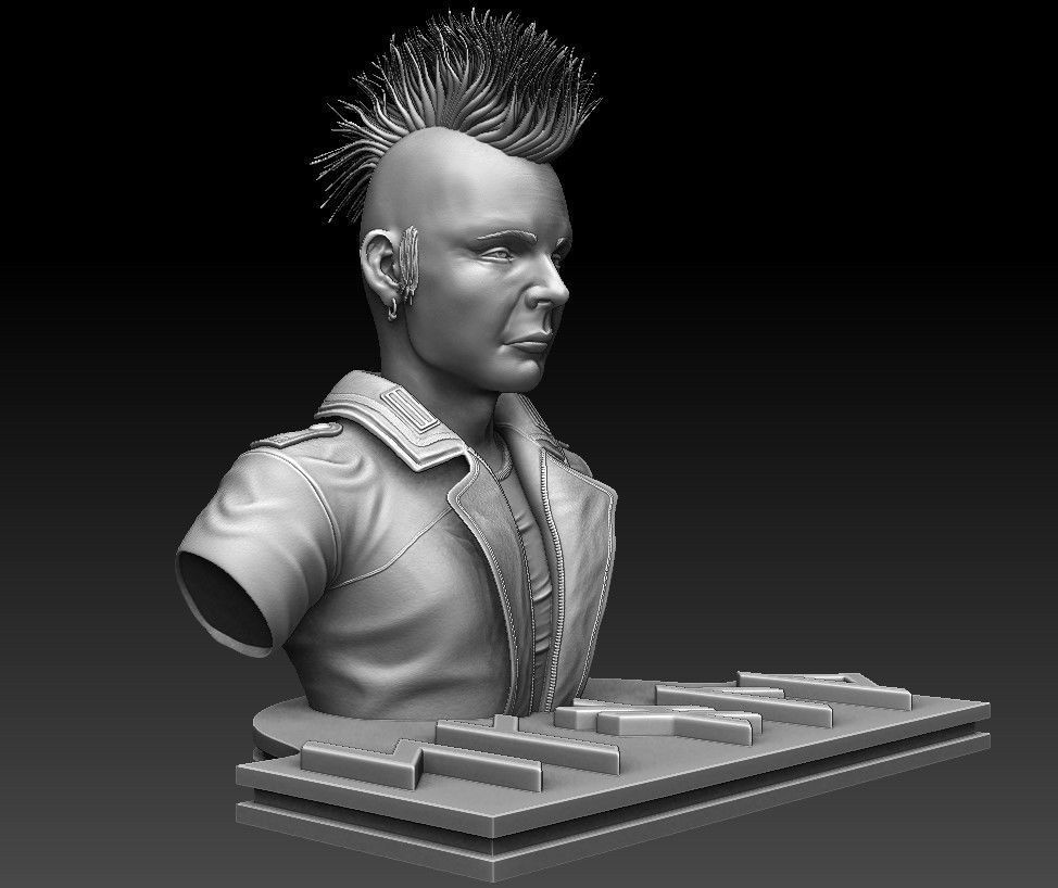 Tim Skold 3D print model 3D model 3D printable | CGTrader