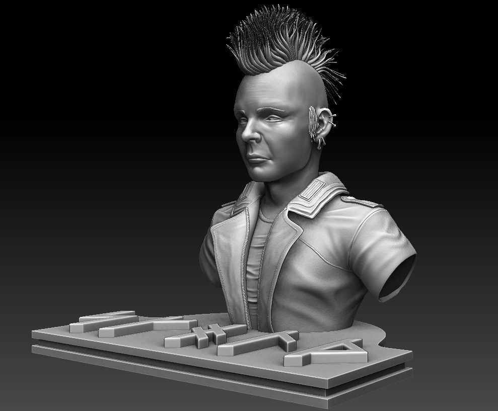 Tim Skold 3D print model 3D model 3D printable | CGTrader
