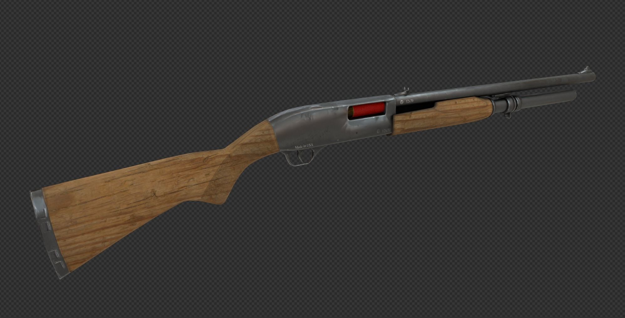 Shotgon shotgun free VR / AR / low-poly 3D model | CGTrader