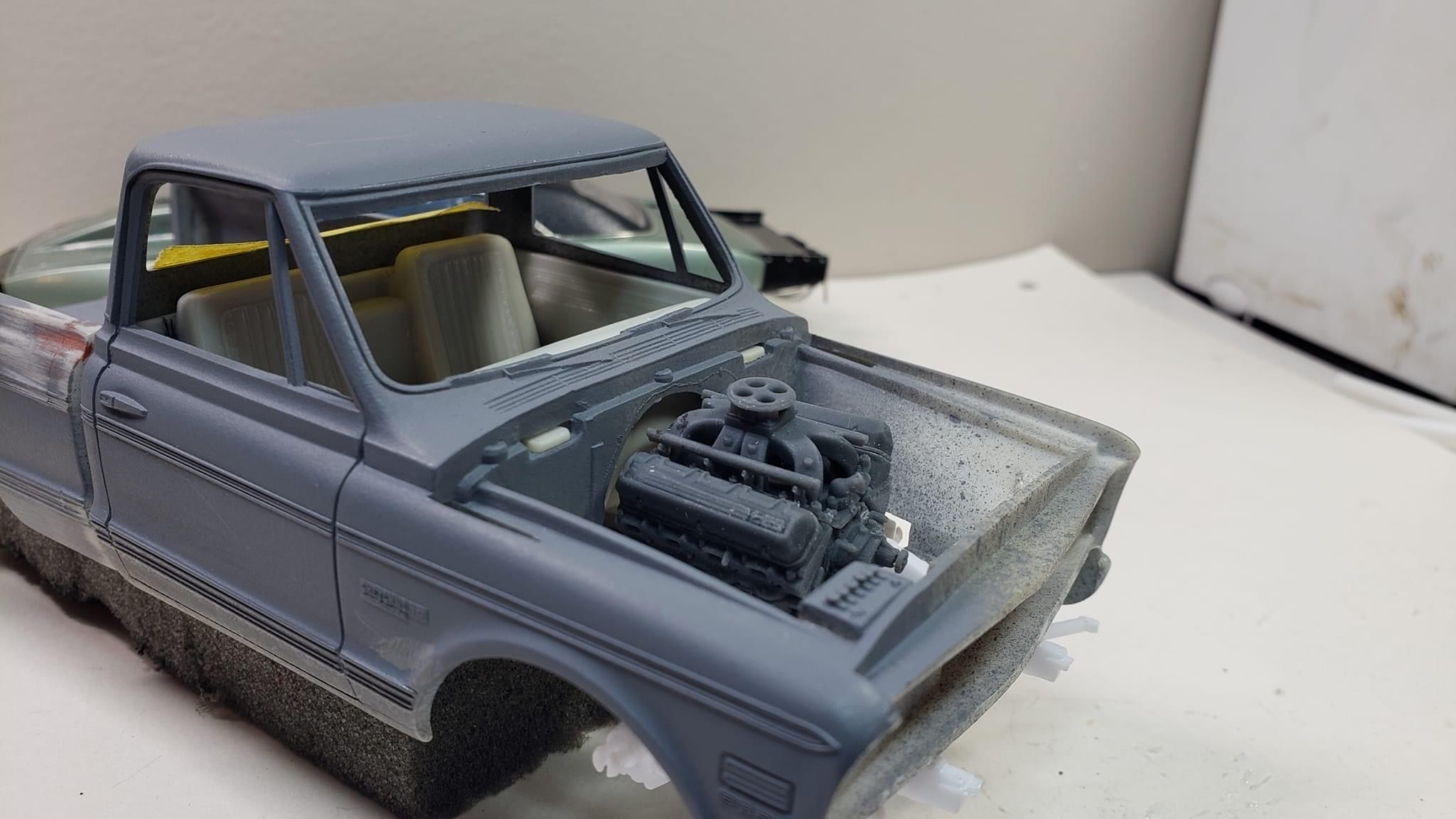 Chev 632 Crate Motor 1000hp with pulleys GM Performance BBC 3D model 3D ...