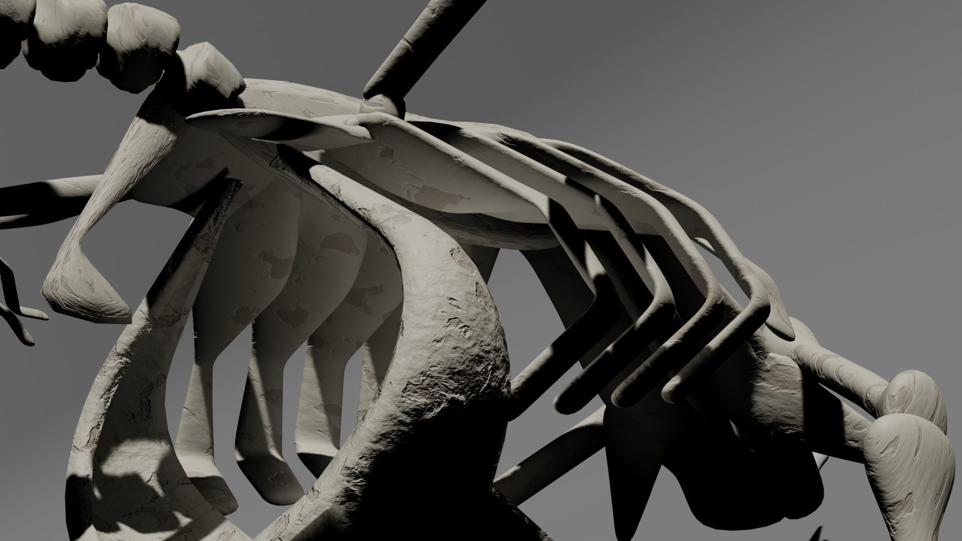bird skeleton 3D model | CGTrader