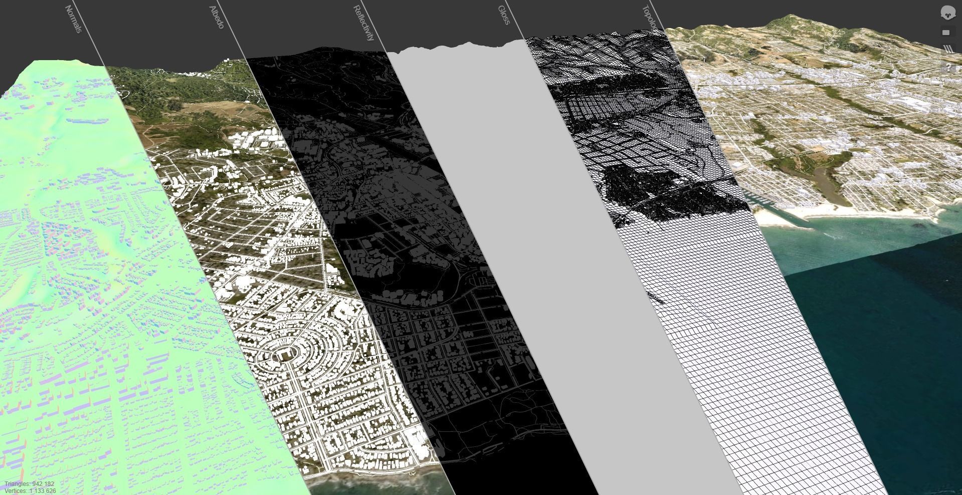 Cityscape Santa Cruz California USA 3D model | CGTrader