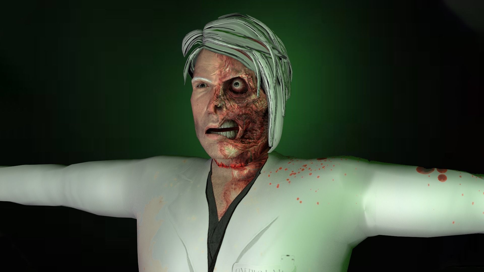 3D model Scary Doctor VR / AR / low-poly | CGTrader