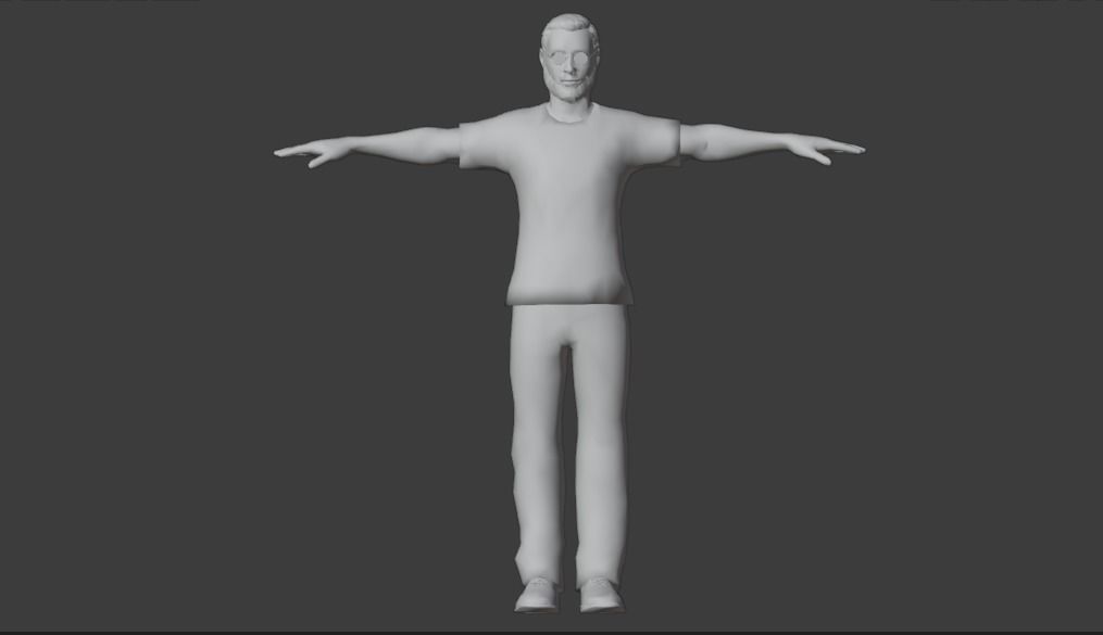 3D model WWE Referee fully rigged - Humanoid VR / AR / low-poly | CGTrader