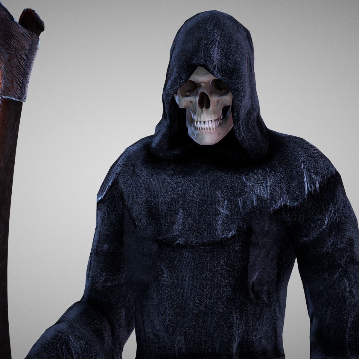 3D model Grim Reaper VR / AR / low-poly | CGTrader