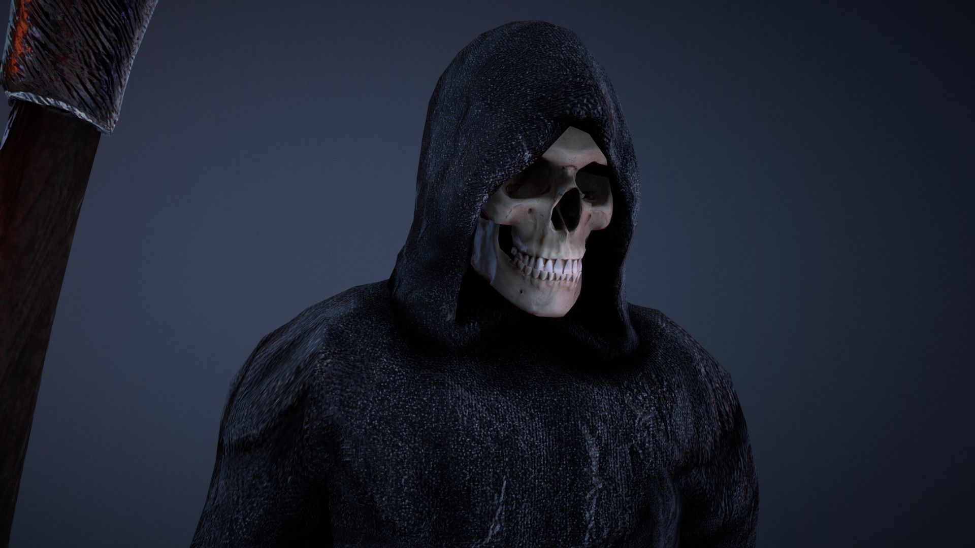 3D model Grim Reaper VR / AR / low-poly | CGTrader