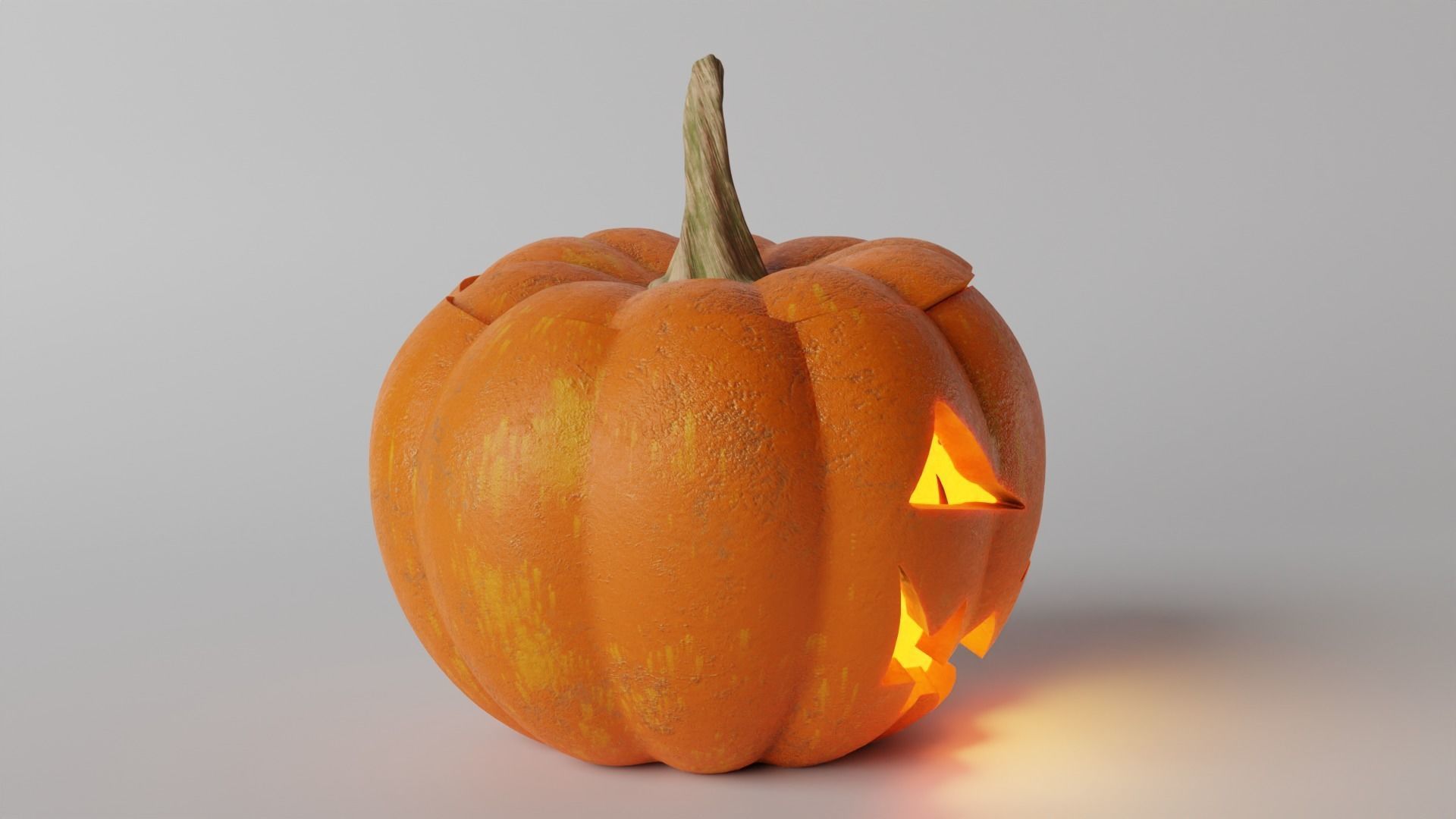 Halloween Pumpkin free 3D model | CGTrader