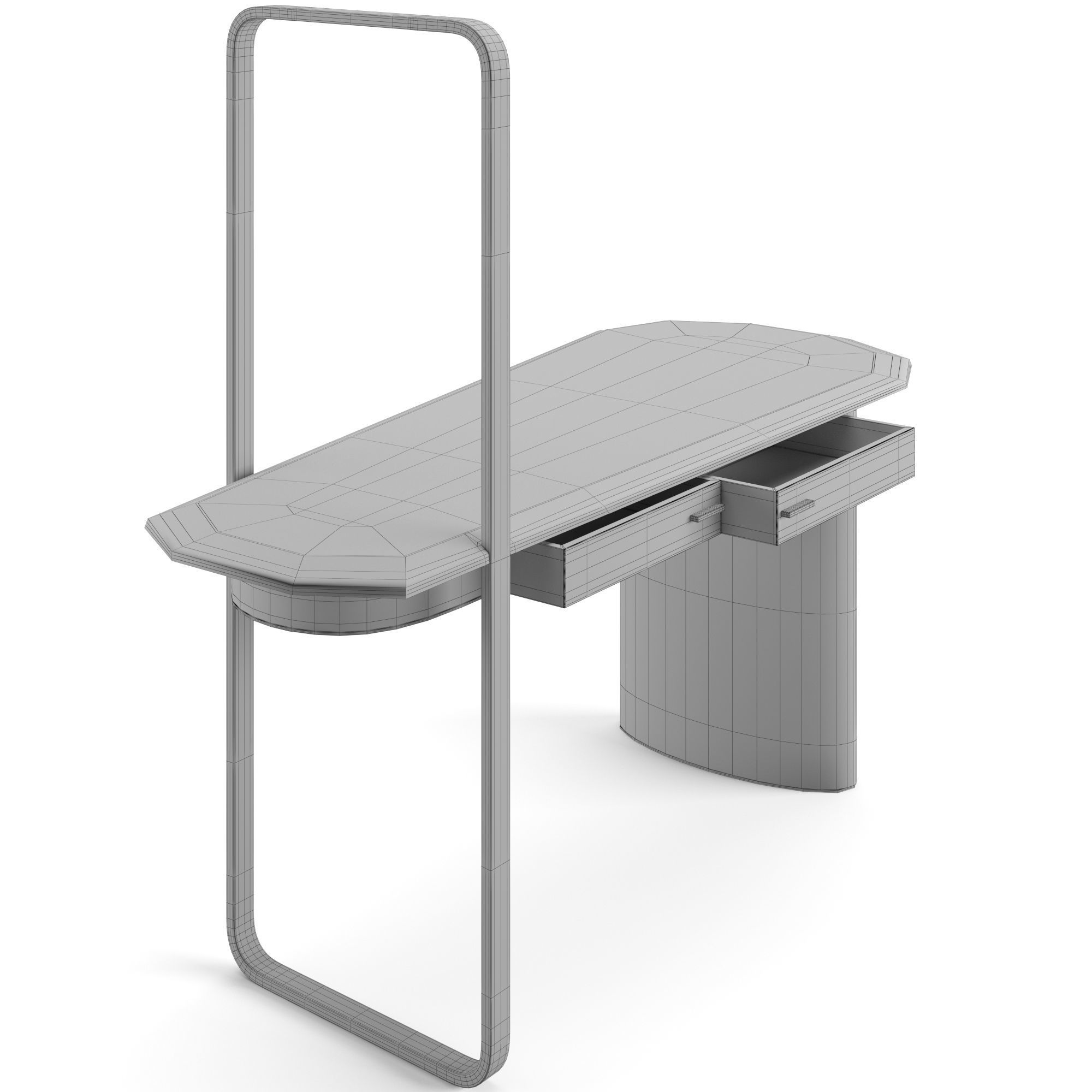 Baxter Ellipse light up desk 3D model | CGTrader