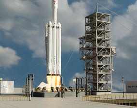 Falcon 9 3D Models | CGTrader