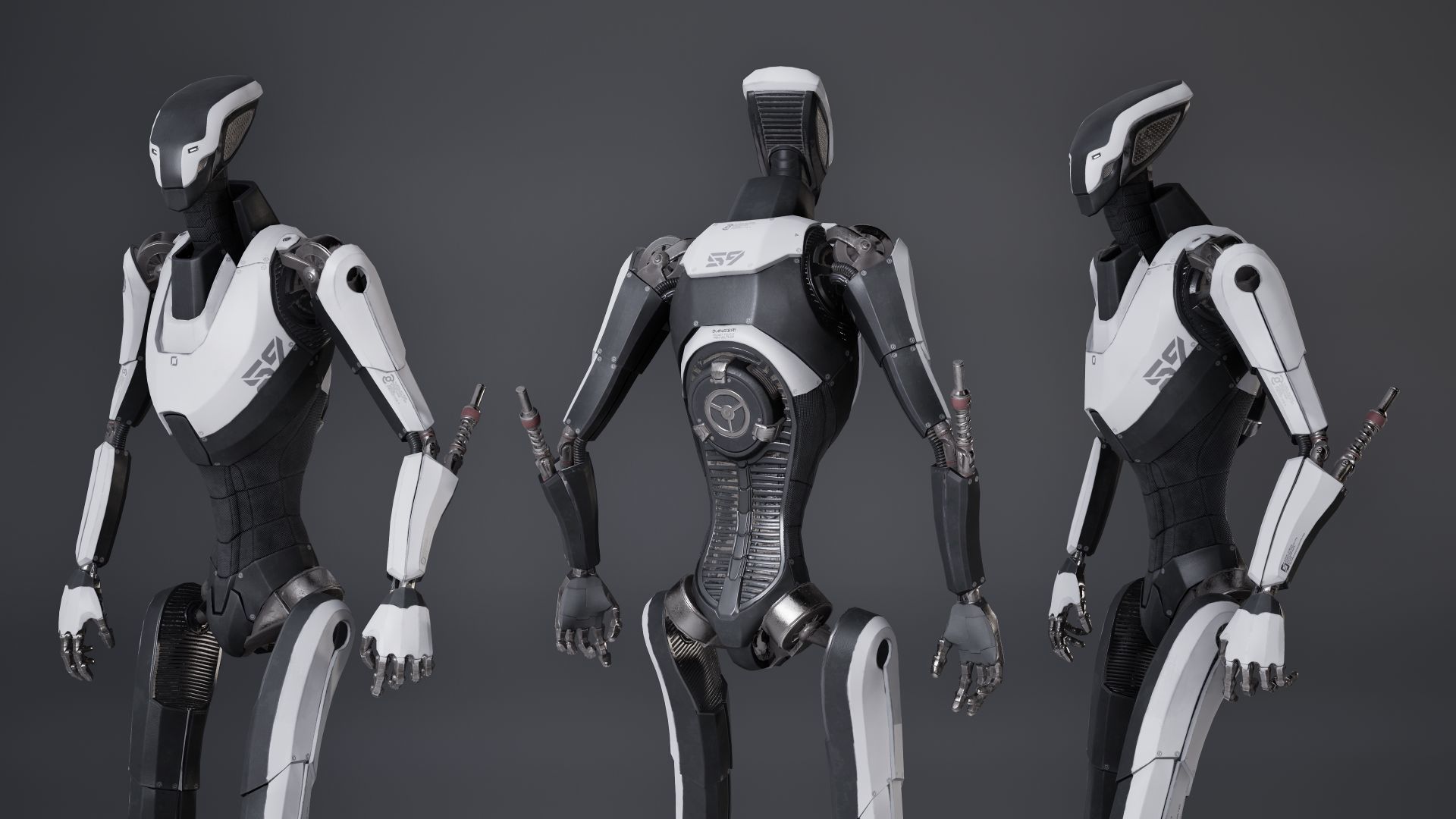 3D model Robot 1 VR / AR / low-poly rigged | CGTrader