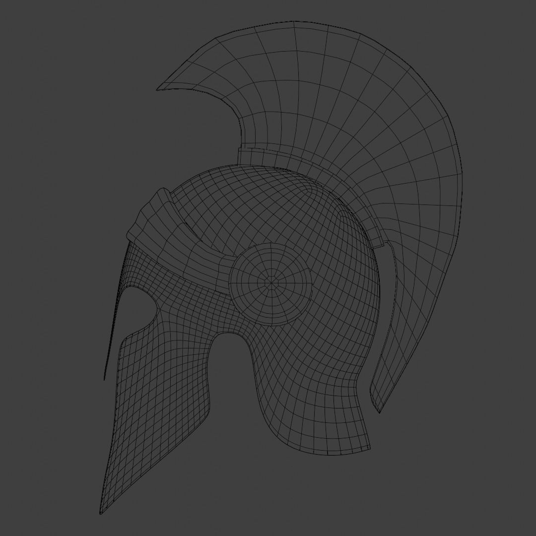 Spartan Helmet free 3D model | CGTrader