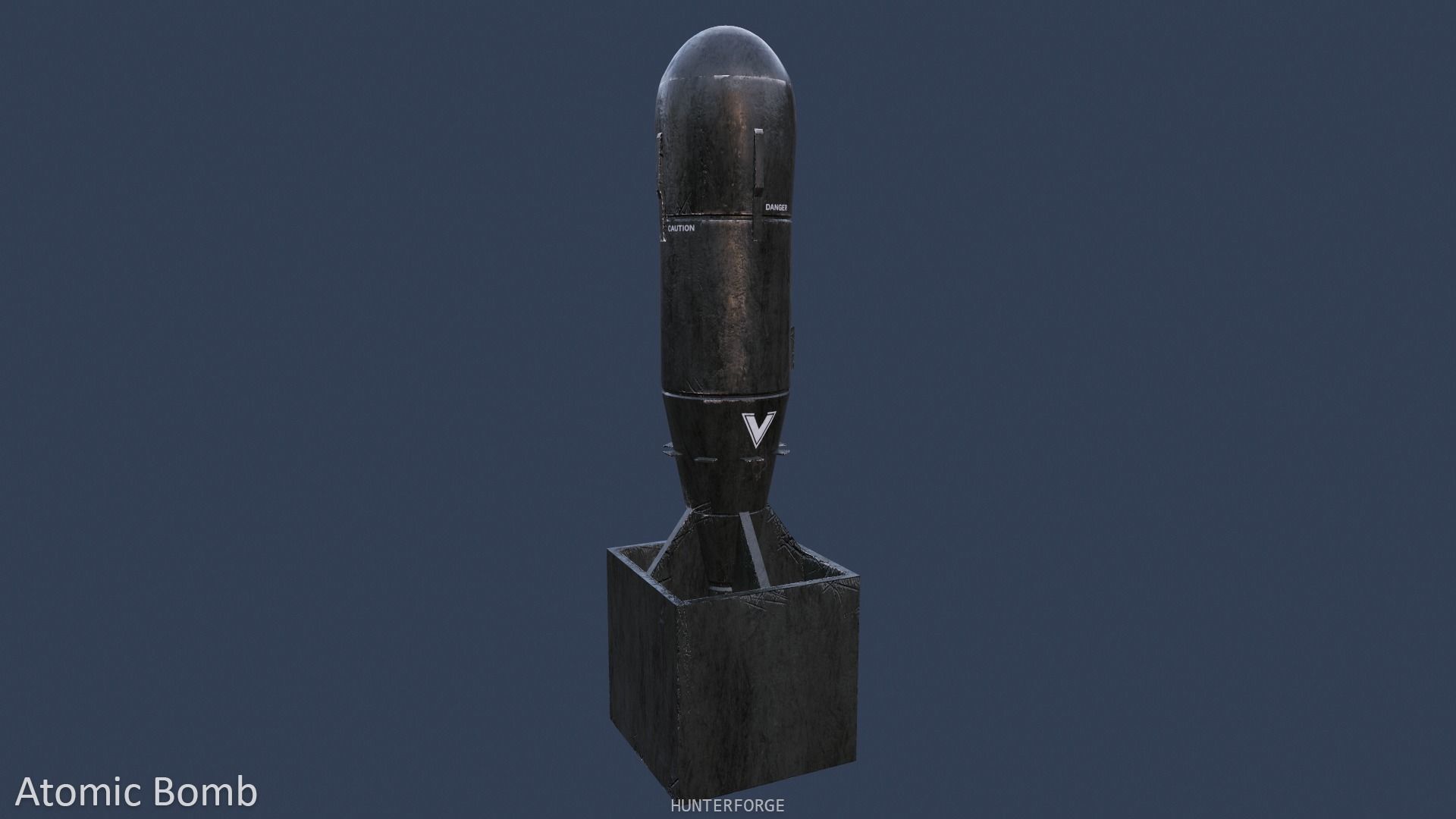 3D model Atomic bomb VR / AR / low-poly | CGTrader