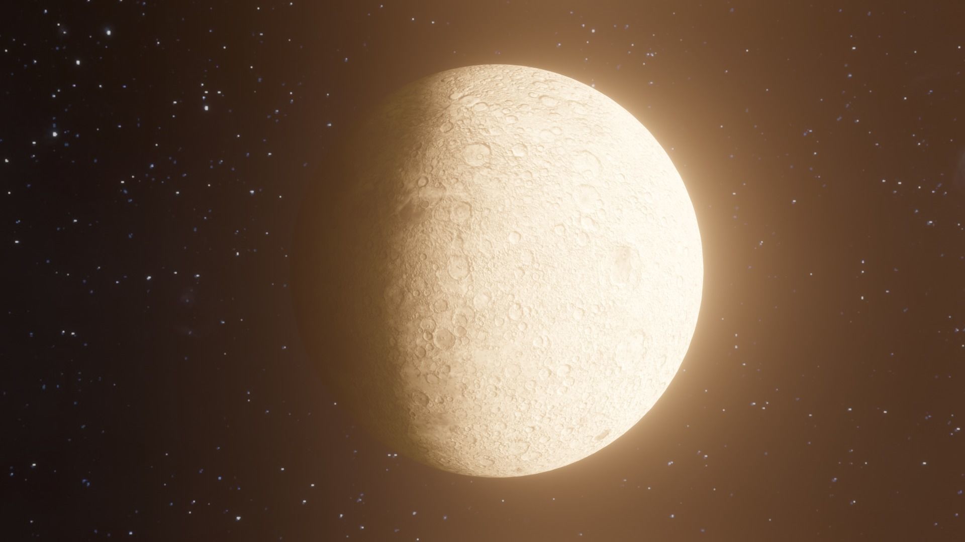 Solar eclipse 3D model animated rigged | CGTrader