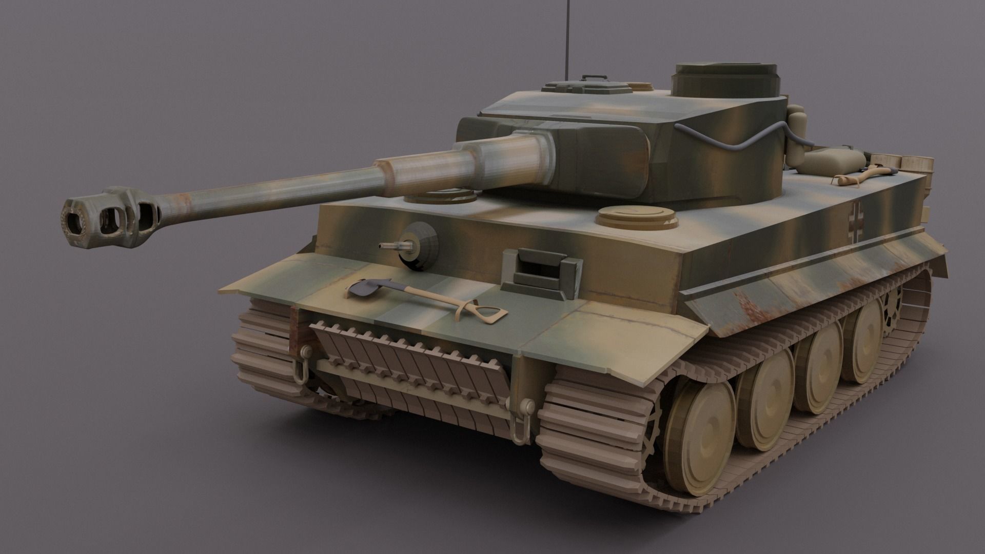 Tiger I tank 3D model | CGTrader