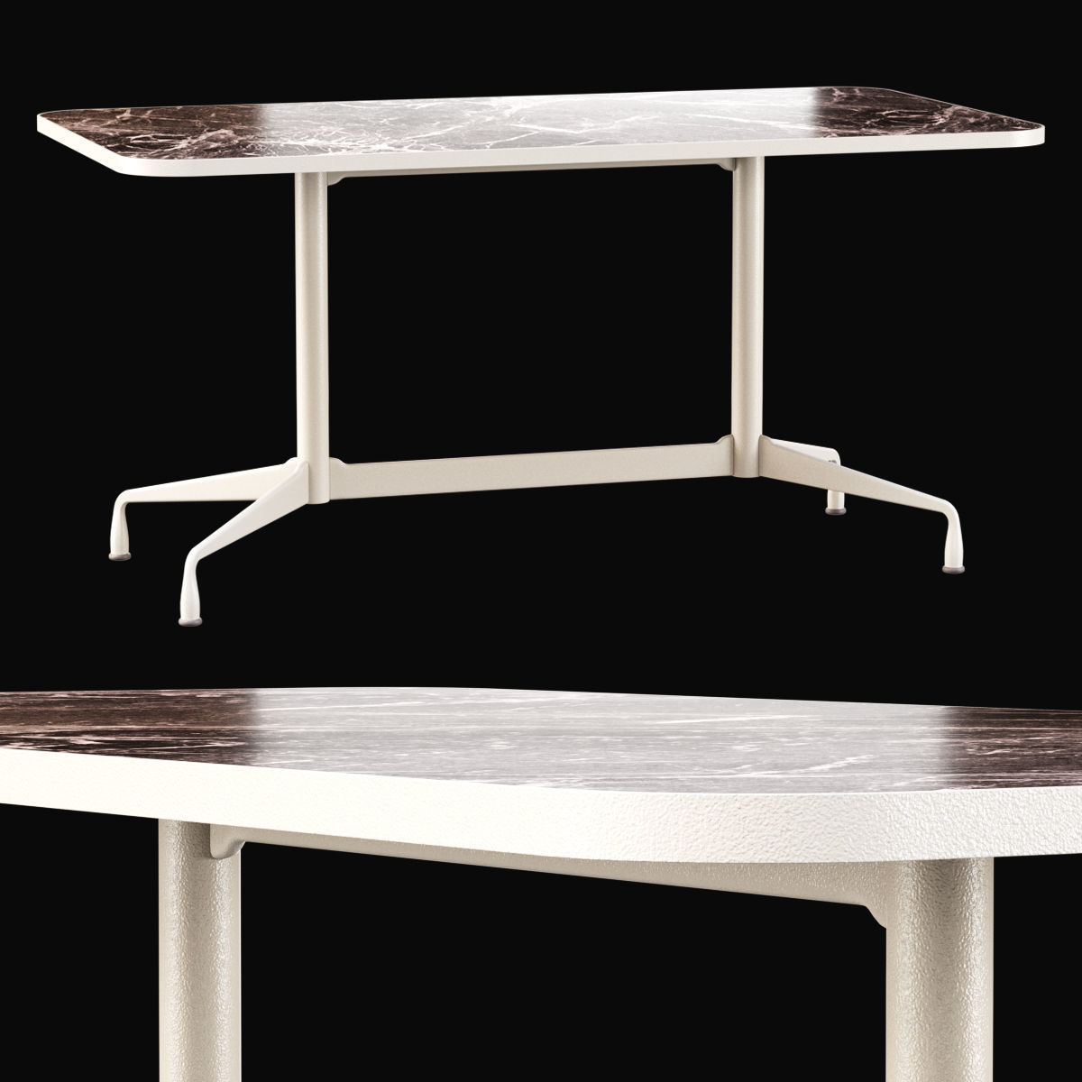 Fenix restaurant table R150 3D model | CGTrader