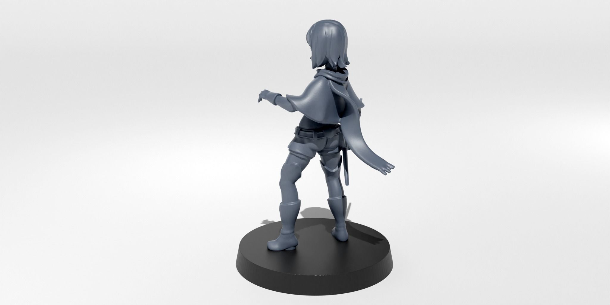 28mm Chris for Konosuba TRPG and DnD 3D model 3D printable | CGTrader