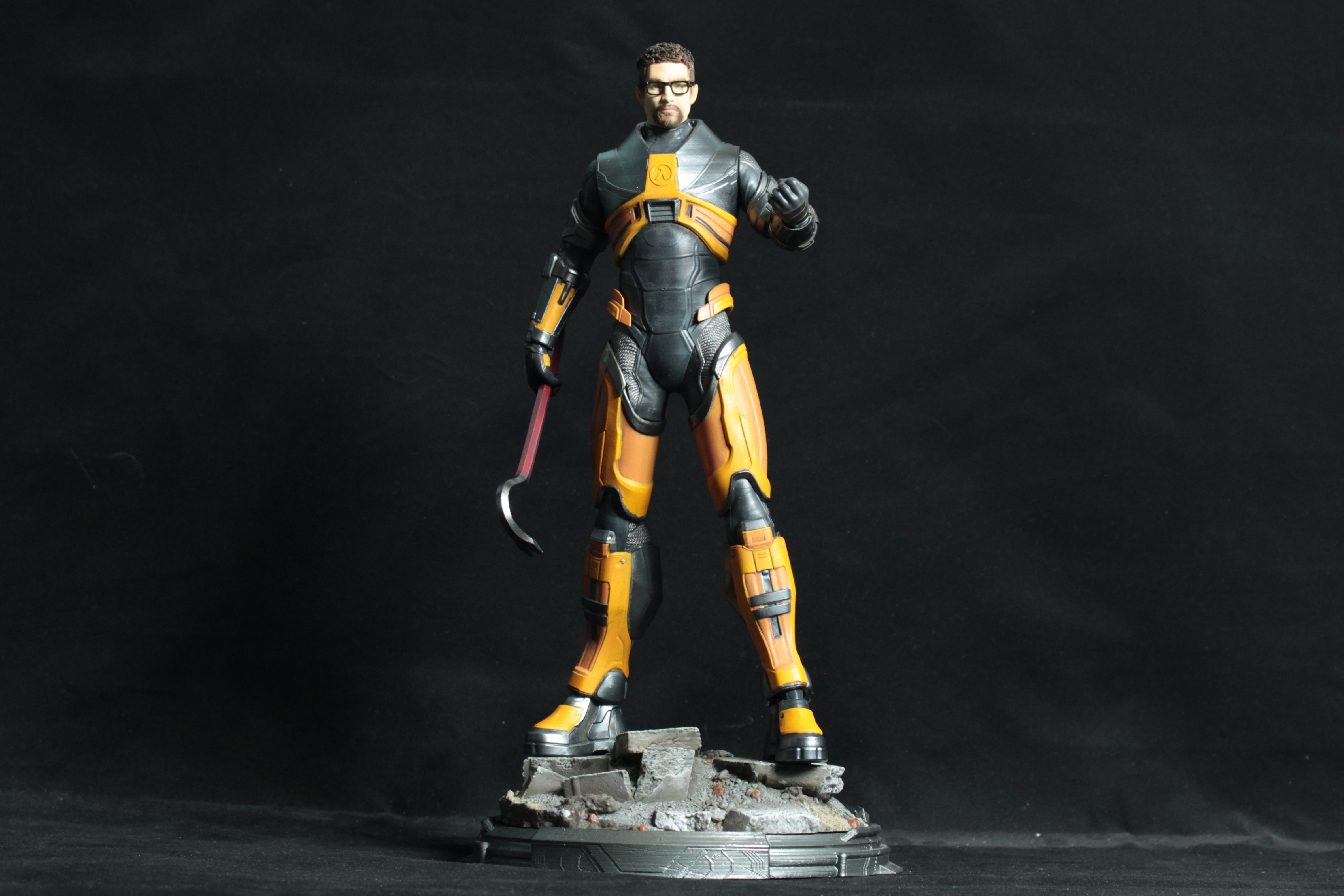 Gordon Freeman - Half Life 3D Print 3D model 3D printable | CGTrader