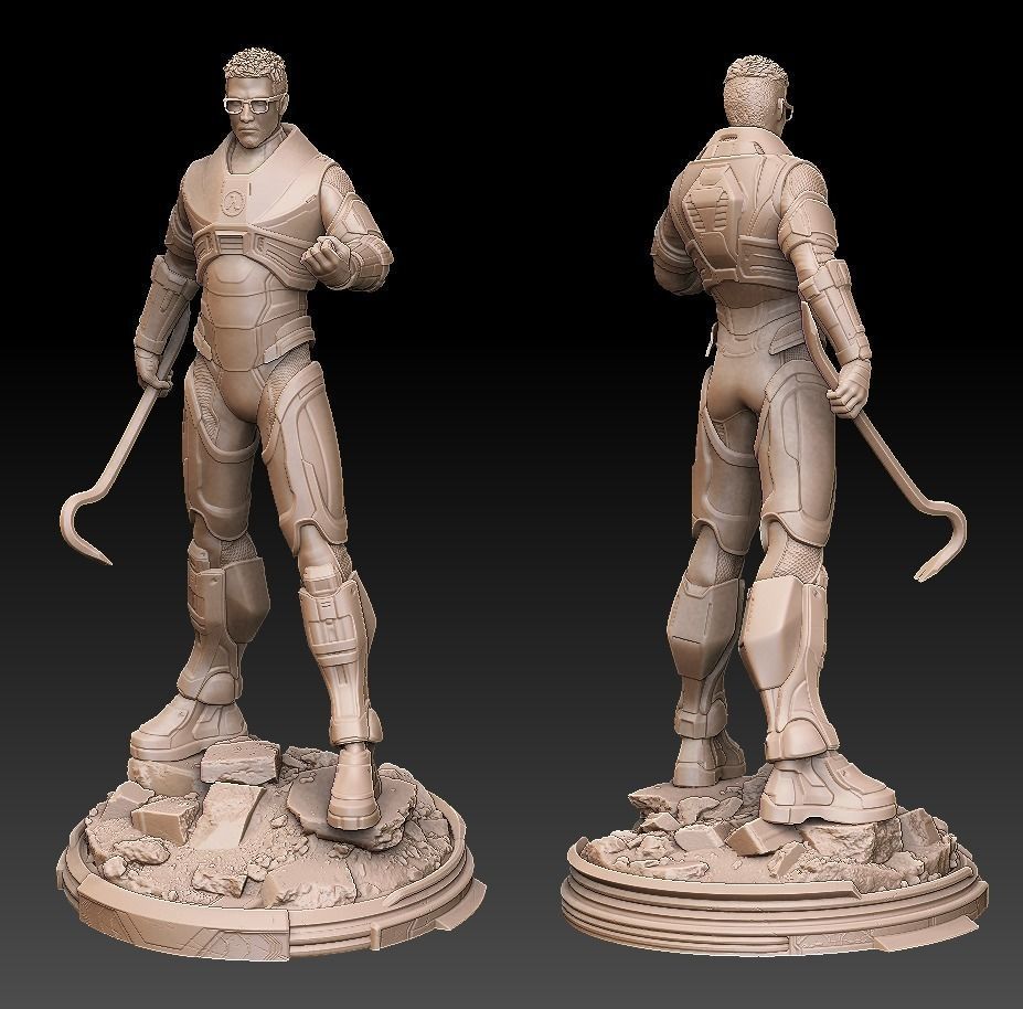 Gordon Freeman - Half Life 3D Print 3D model 3D printable | CGTrader