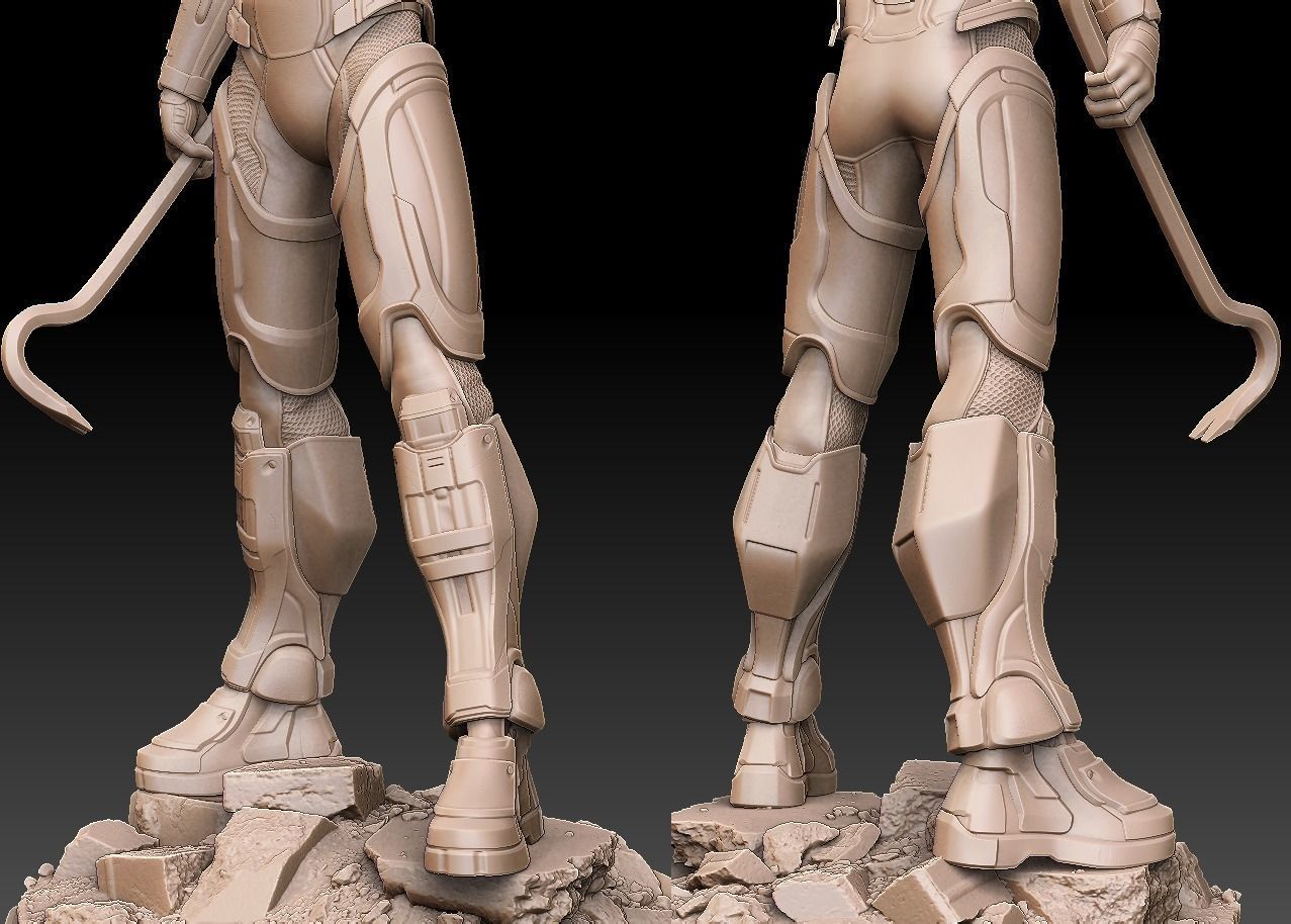 Gordon Freeman - Half Life 3D Print 3D model 3D printable | CGTrader