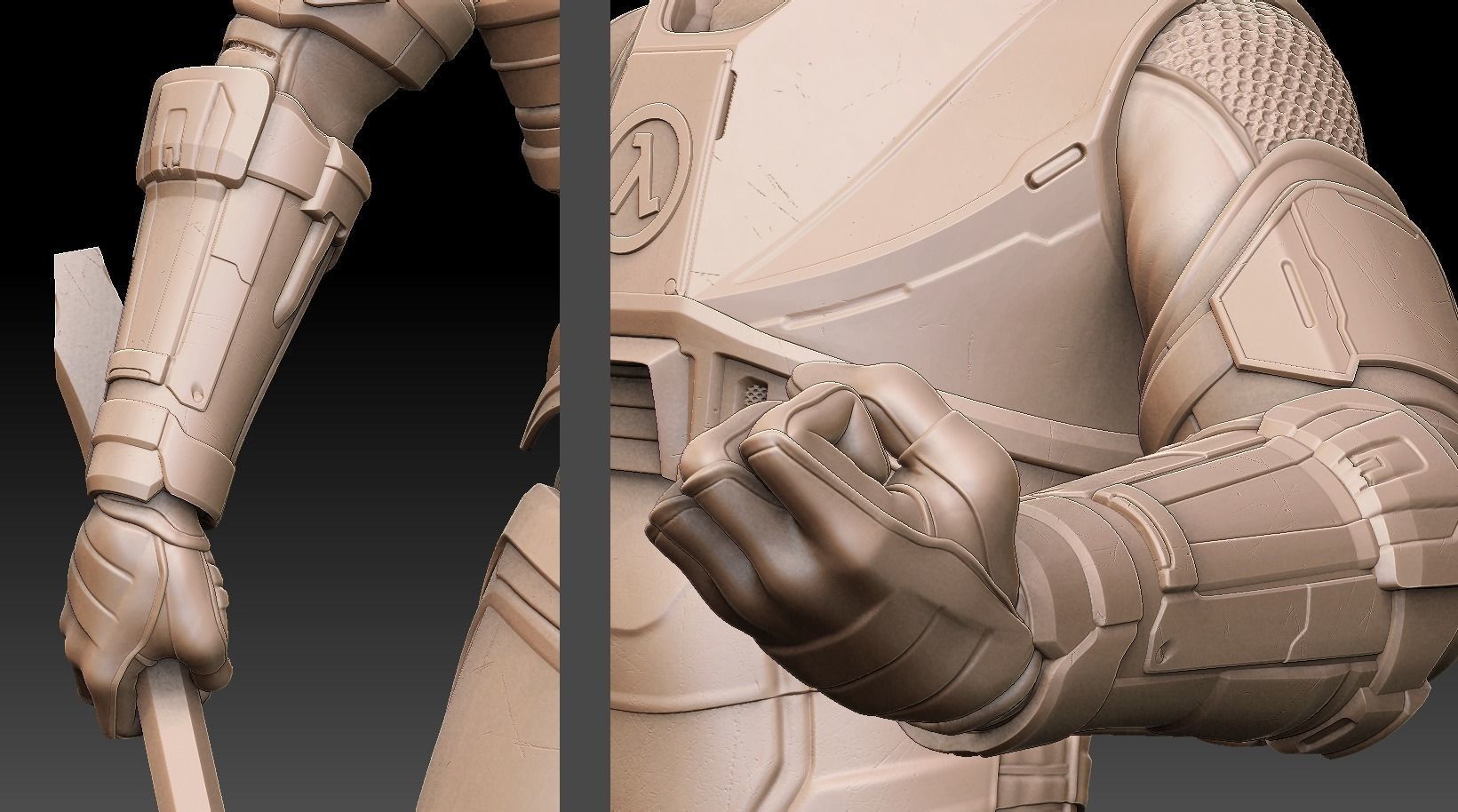 Gordon Freeman - Half Life 3D Print 3D model 3D printable | CGTrader