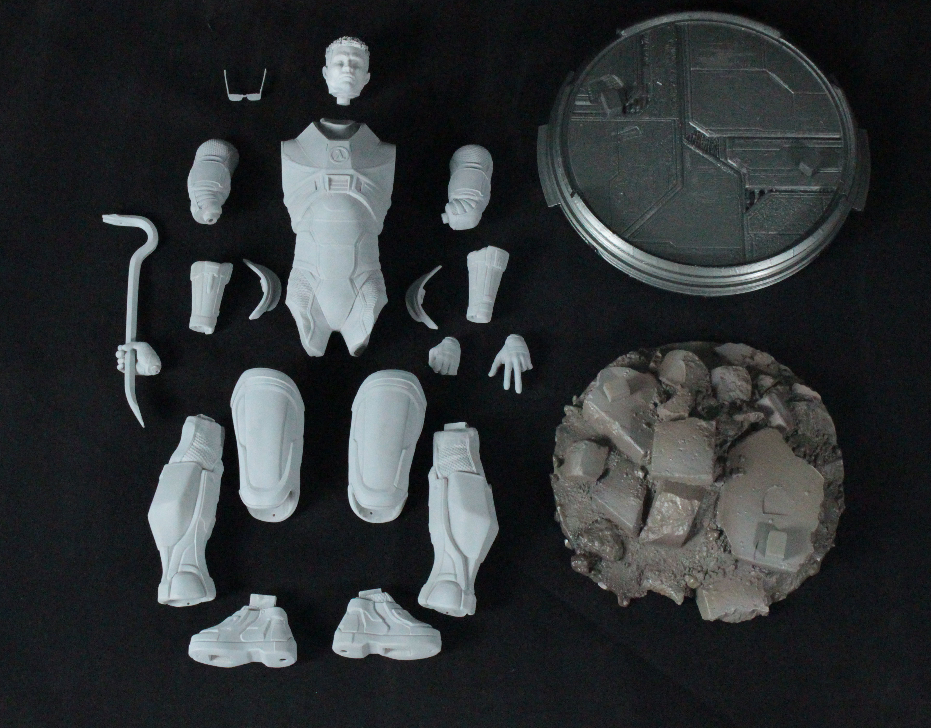 Gordon Freeman - Half Life 3D Print 3D model 3D printable | CGTrader