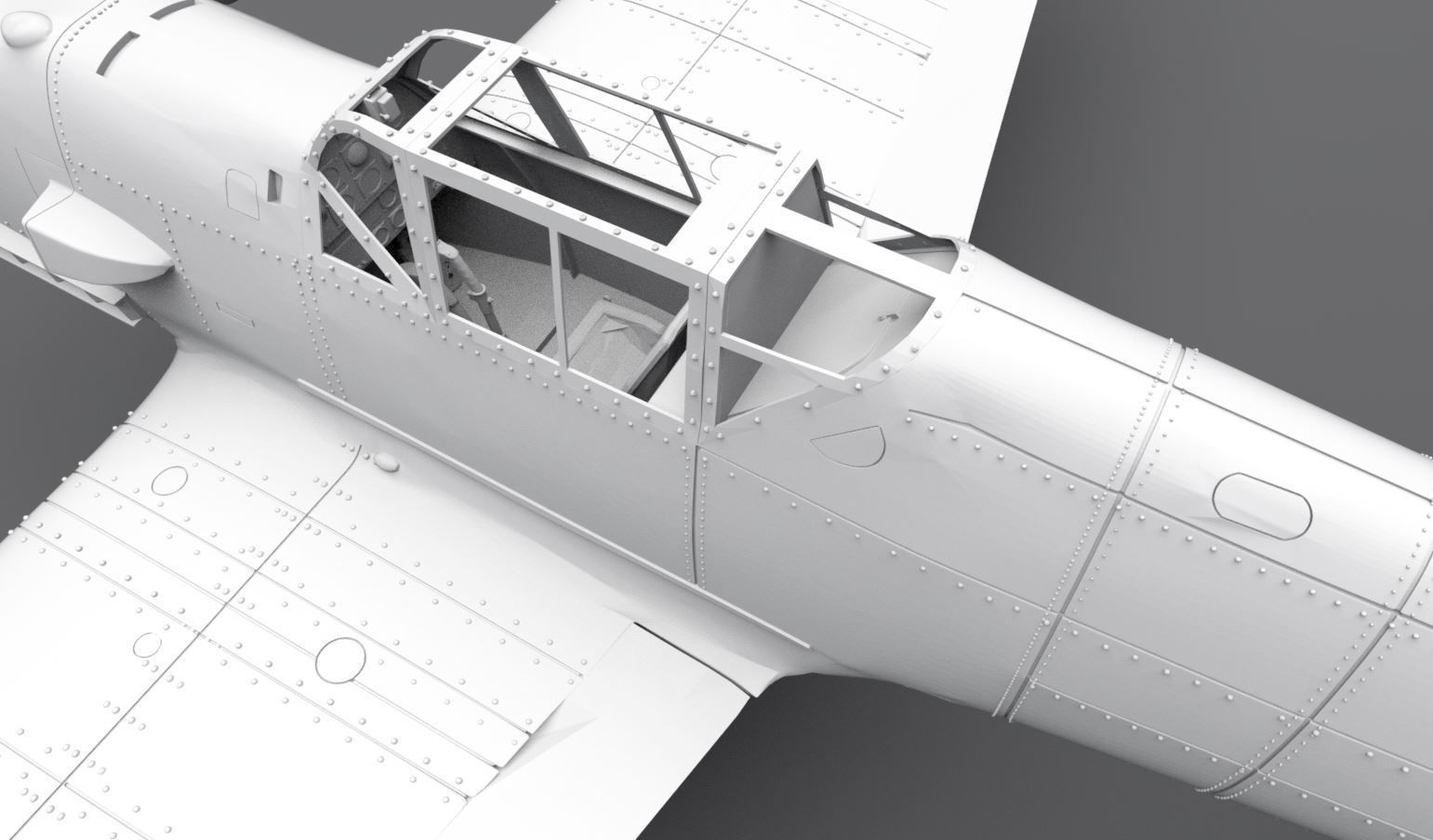 Messerschmitt Bf 109 Scale model 3D model 3D printable | CGTrader