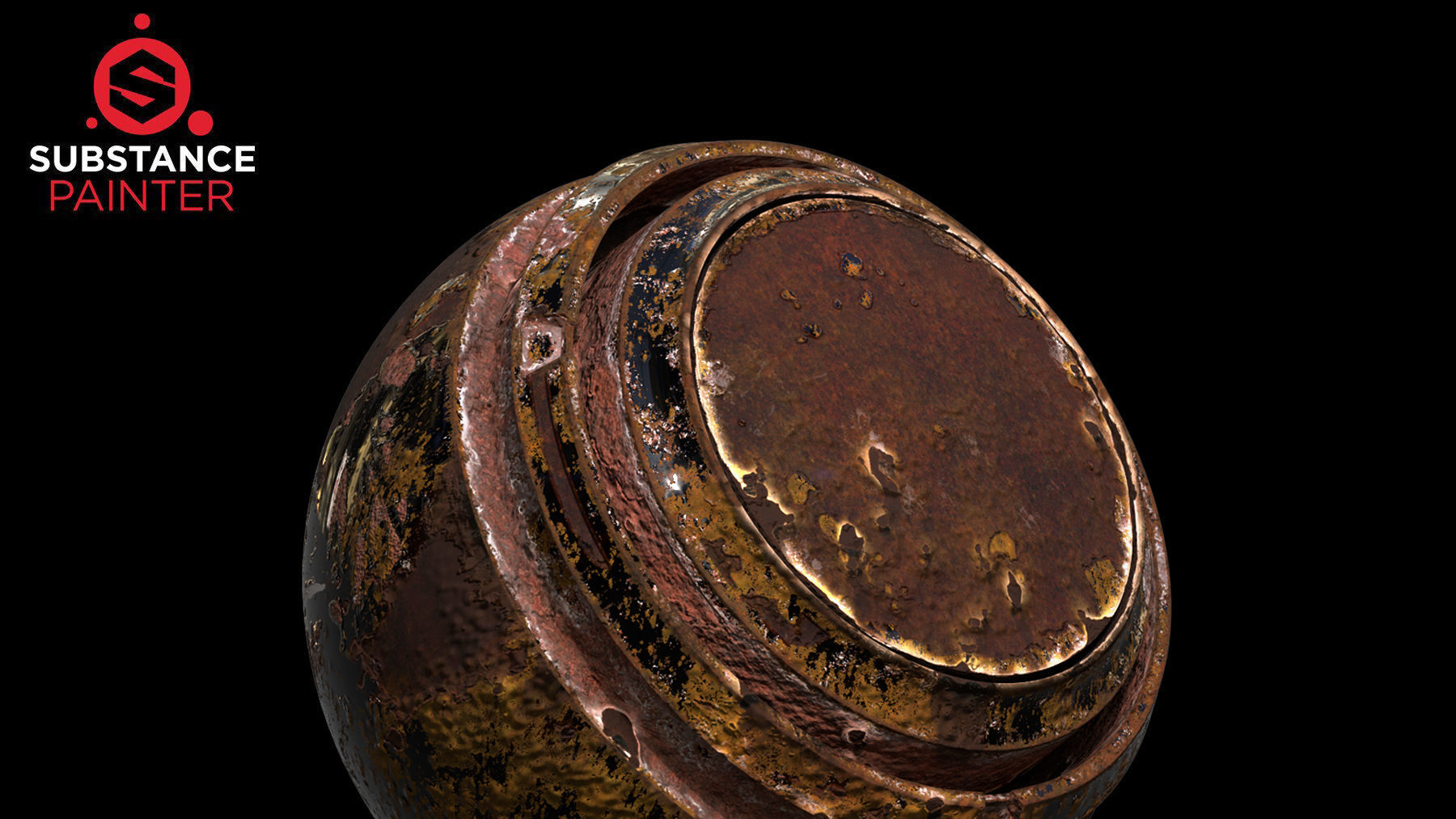 3D model Reality Rust Metal Smart Material - Axe Model - Pbr 8k Texture ...