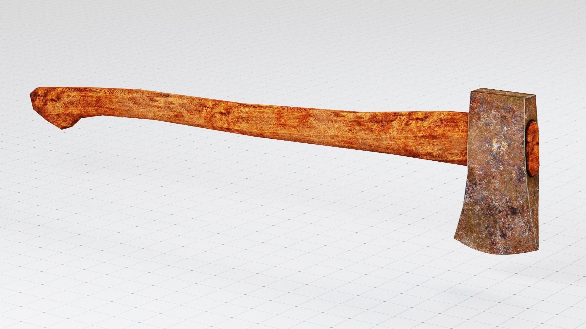 3D model Reality Rust Metal Smart Material - Axe Model - Pbr 8k Texture ...