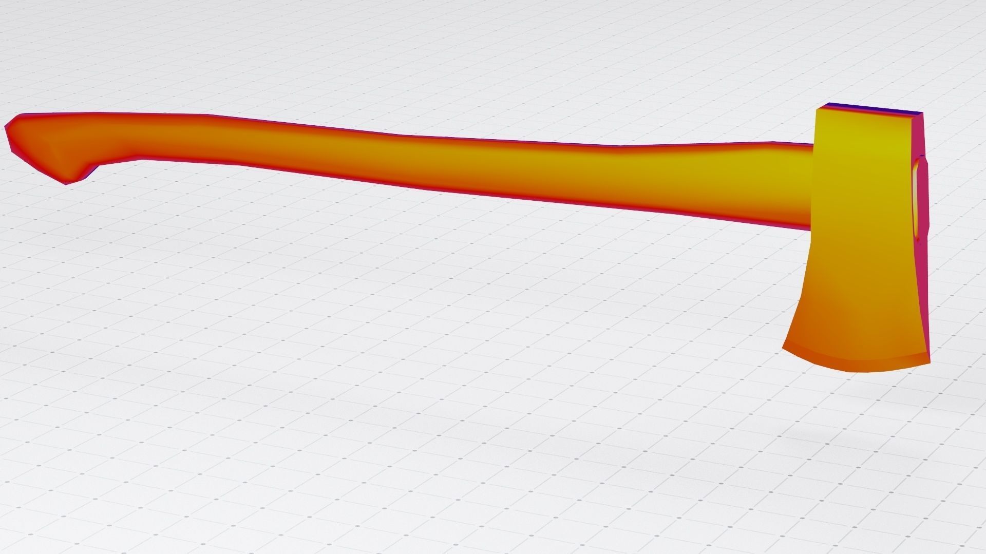 3D model Reality Rust Metal Smart Material - Axe Model - Pbr 8k Texture ...