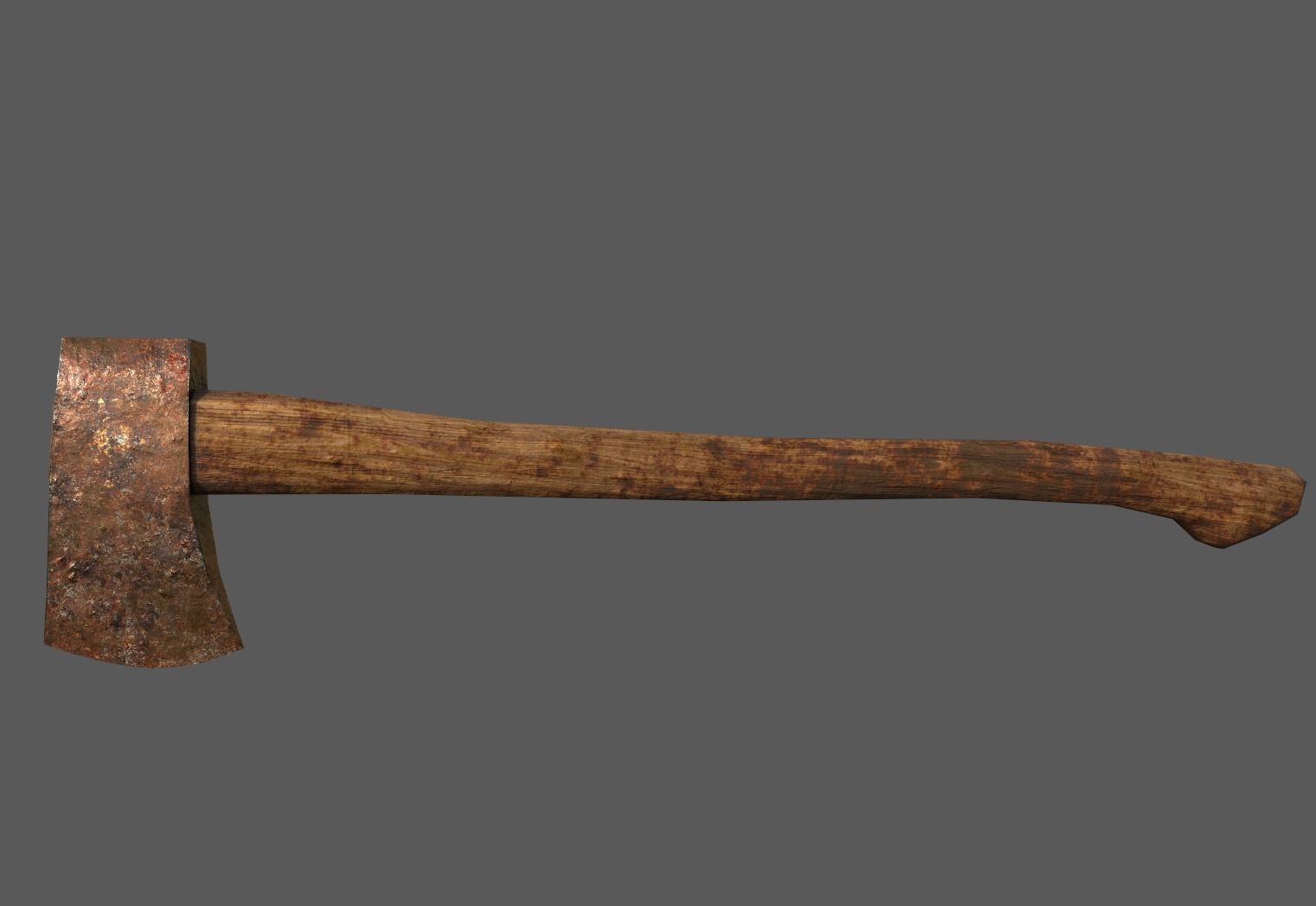 3D model Reality Rust Metal Smart Material - Axe Model - Pbr 8k Texture ...