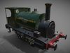 3D model Avonside 0-4-0st TROJAN VR / AR / low-poly | CGTrader