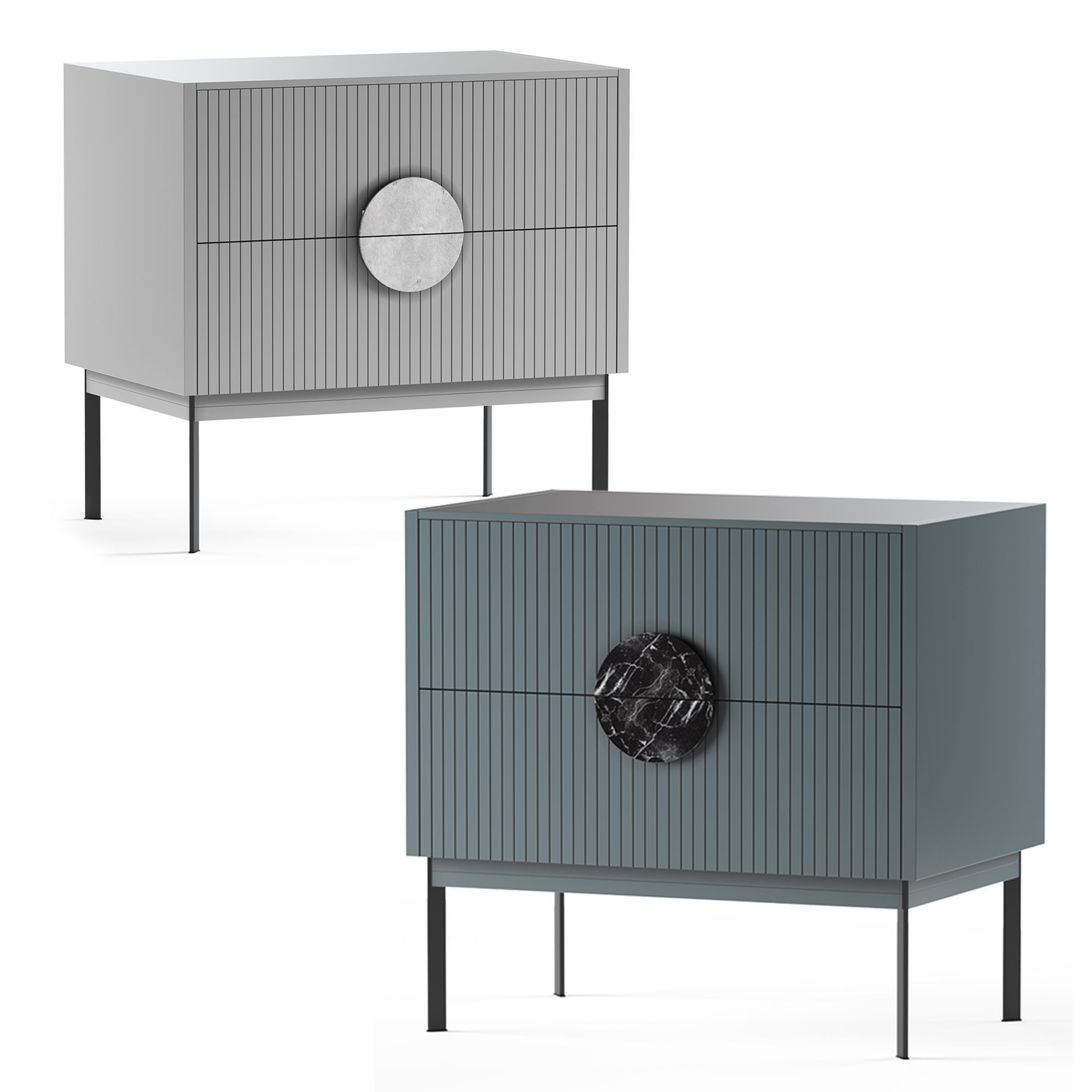 ALTO bedside table 3D model | CGTrader