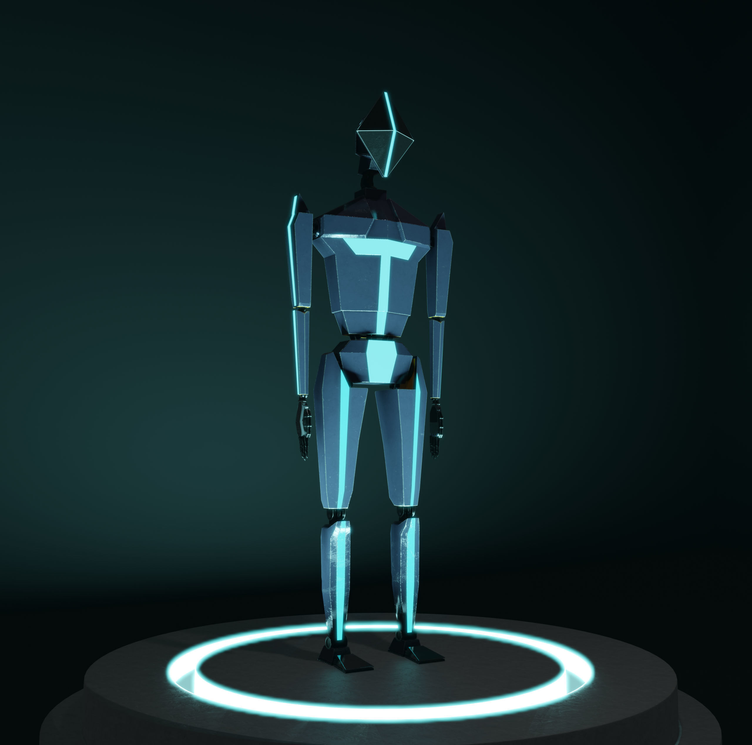 3D model Watcher Bot VR / AR / low-poly | CGTrader
