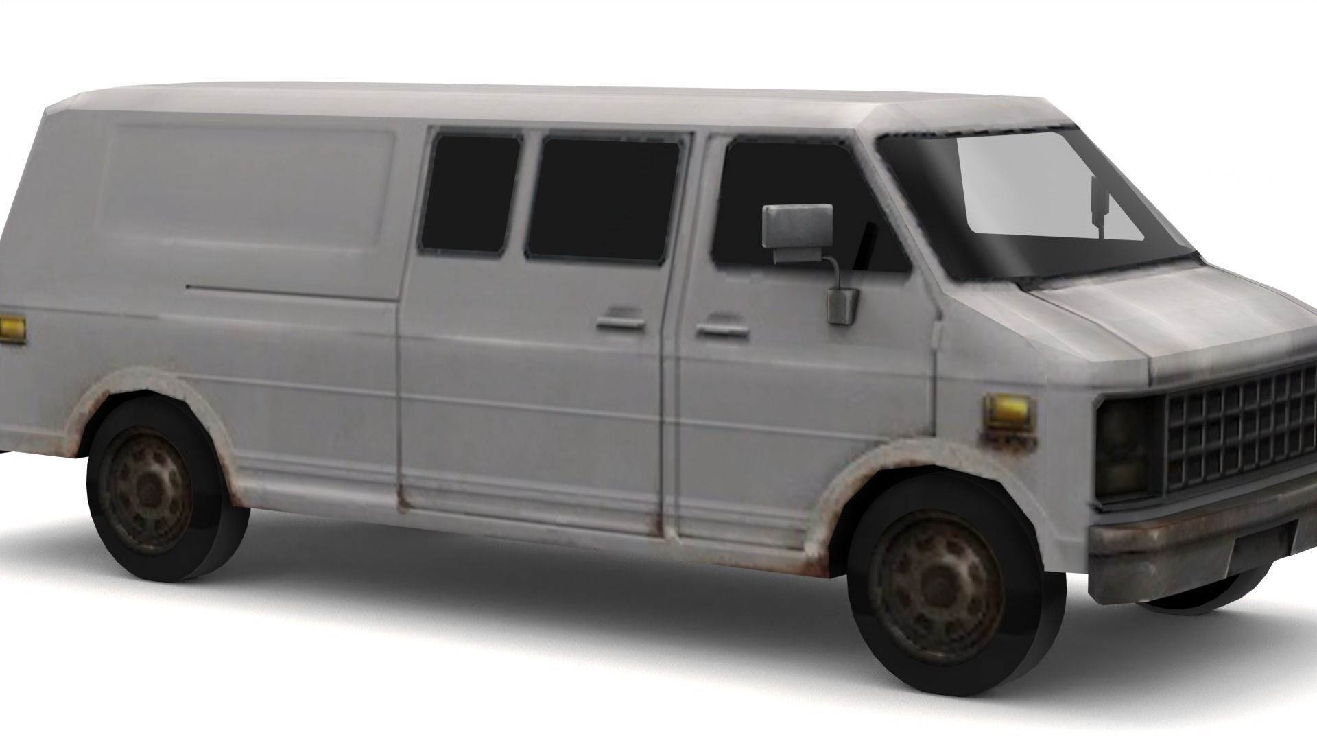 3D model Low Poly Van - Game Ready Vehicle VR / AR / low-poly | CGTrader