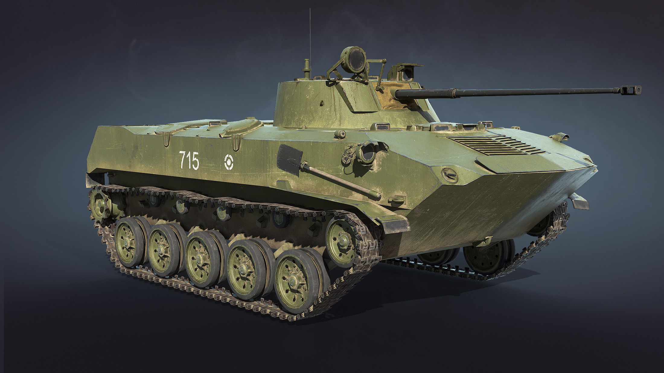 3D model BMD-2 LOD2 VR / AR / low-poly | CGTrader