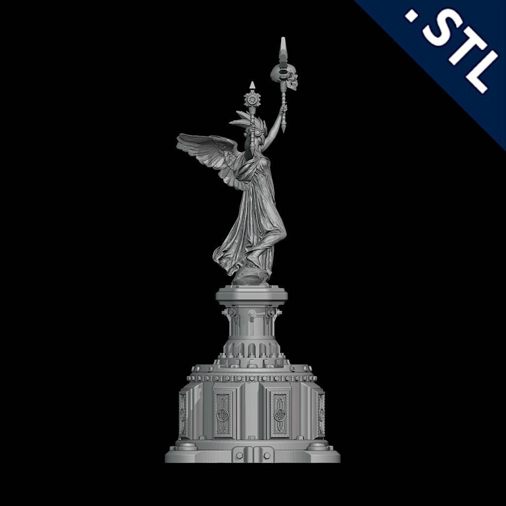 Angel of War - Statue free 3D model 3D printable | CGTrader