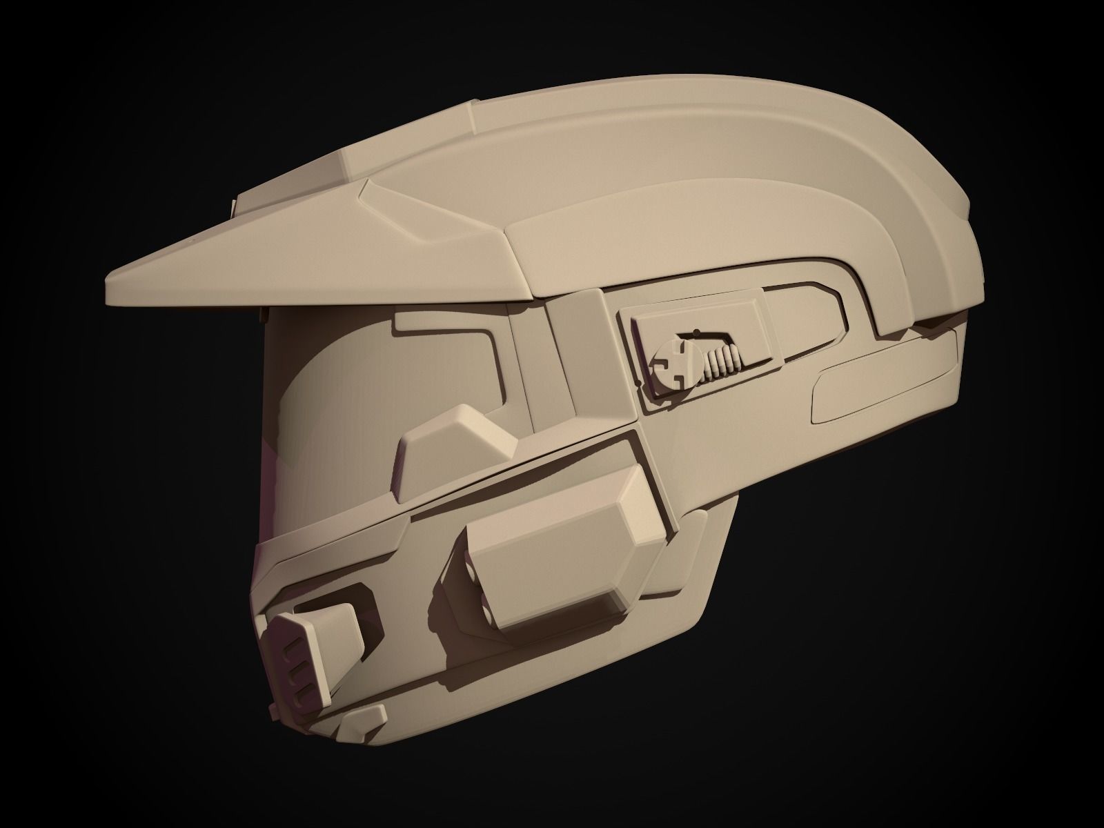 printable halo mk5 sci-fi helmet with body kits 3D model 3D printable ...