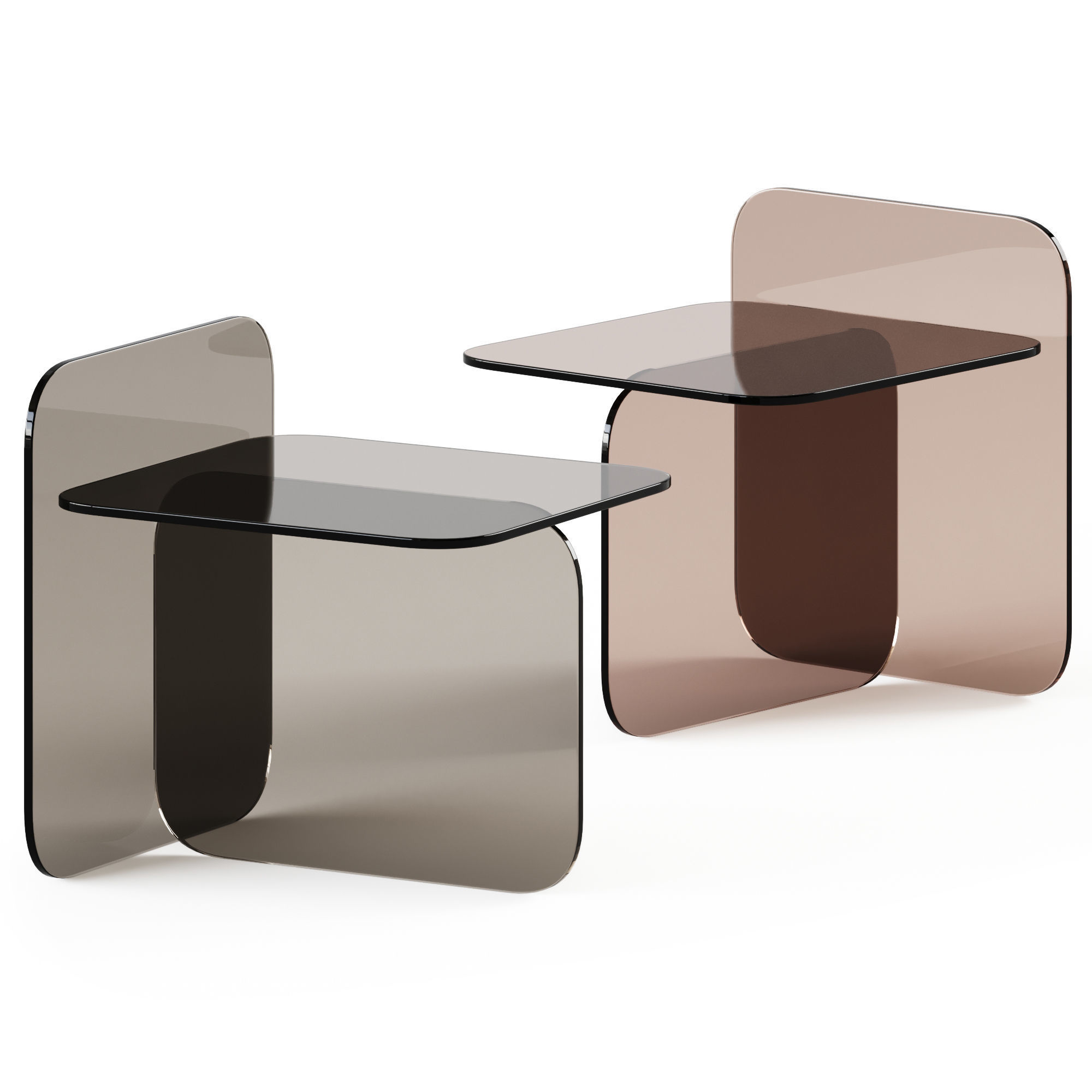 Glass Sol Side Table by ClassiCon 3D model | CGTrader