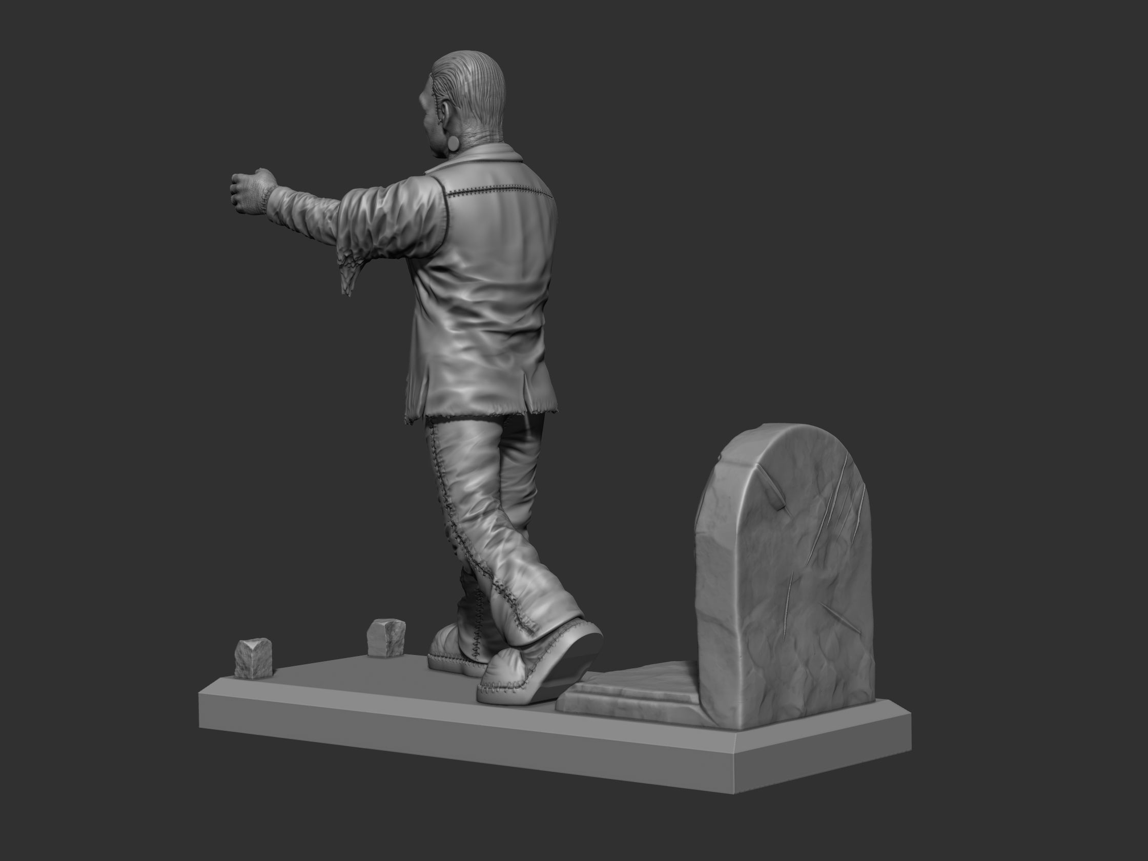Frankenstein 3d print model 3D model 3D printable | CGTrader
